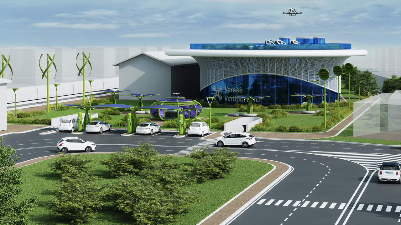 Varese Vertiport HUB by Giancarlo Zema Design Group - Architizer