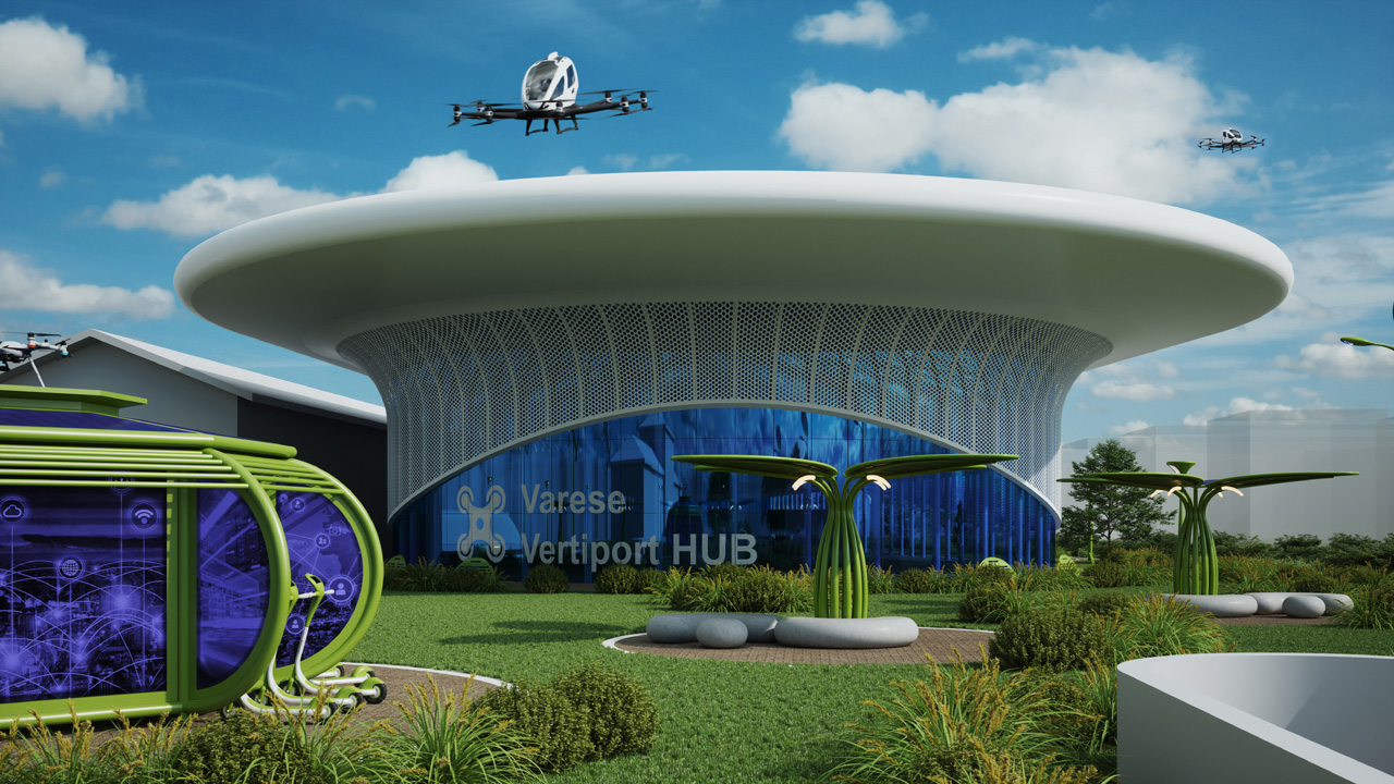 Varese Vertiport HUB by Giancarlo Zema Design Group - Architizer