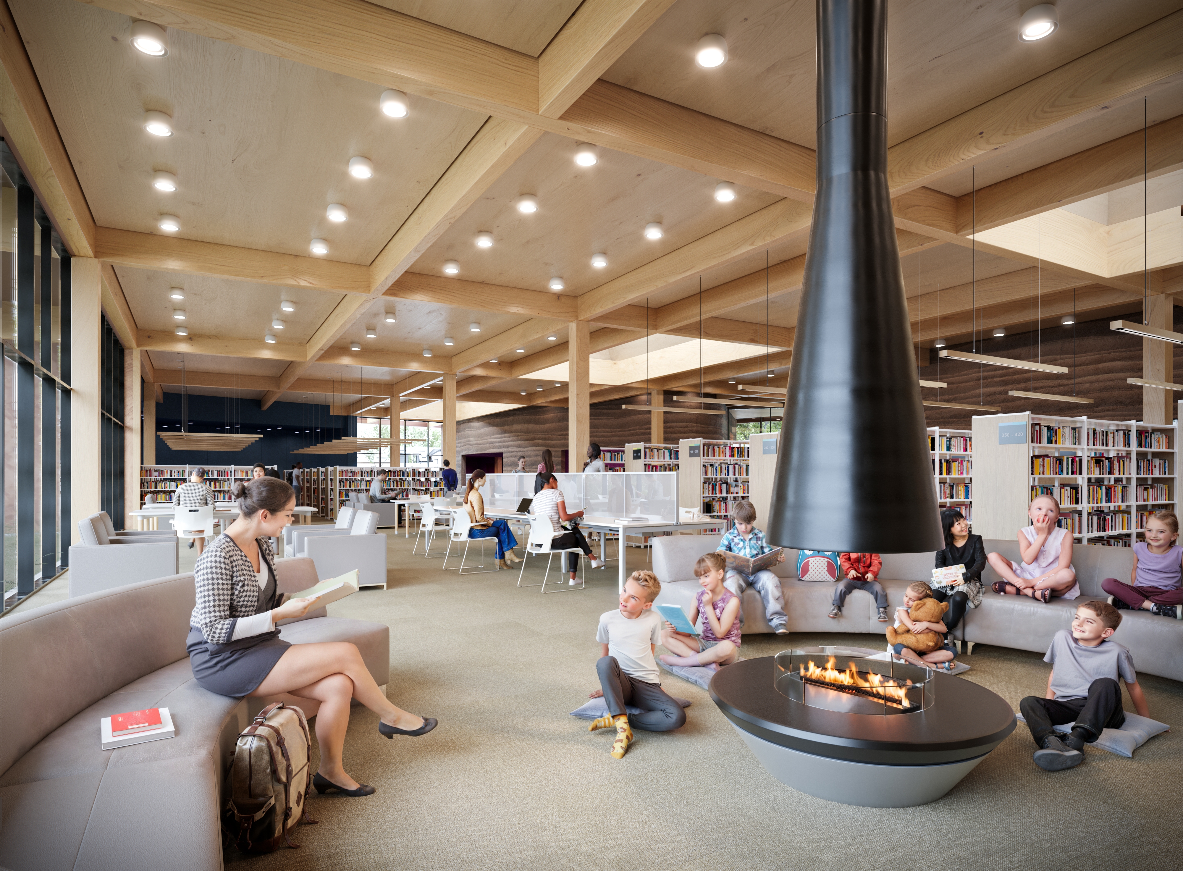 Riverbend Branch Public Library by Omar Gandhi Architects - Architizer