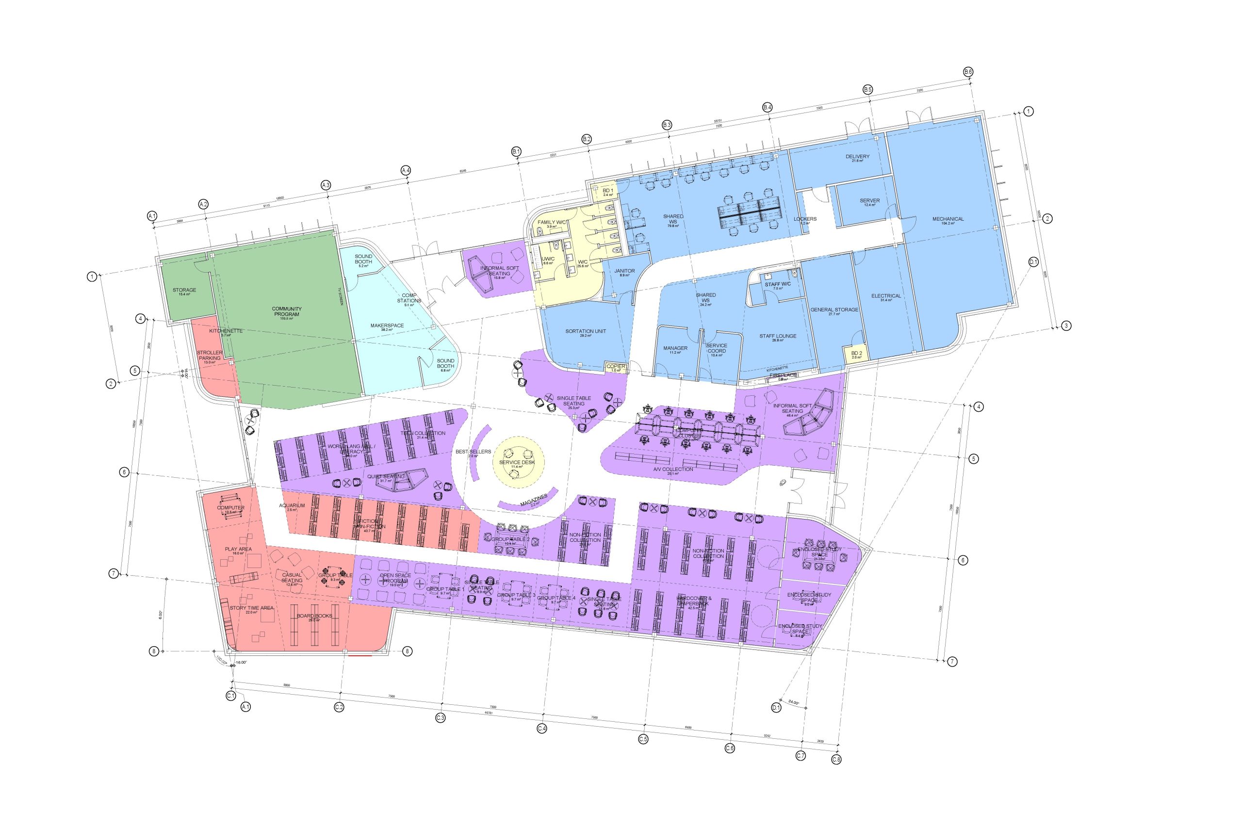 Riverbend Branch Public Library by Omar Gandhi Architects - Architizer