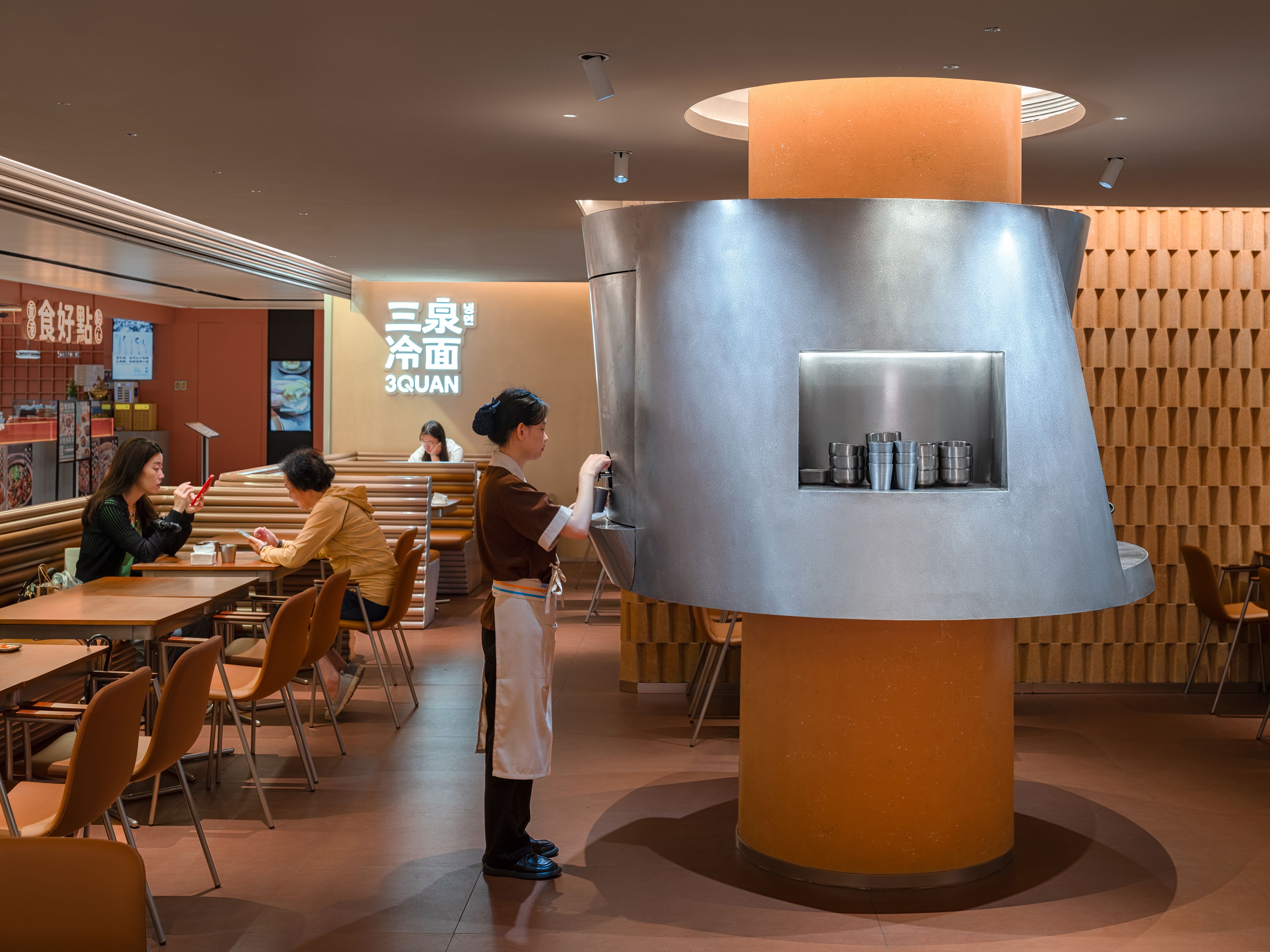Cozy Cool Noodle House by People's Architecture Office - Architizer