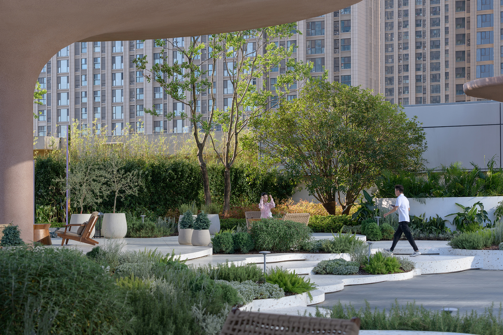 Heifei MixC Rooftop Landscape Regeneration by FLO - Architizer