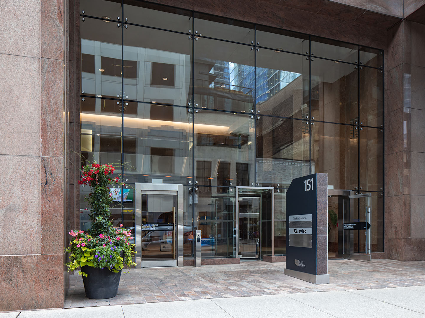 All-Glass Entrance Renovation (Office Building) by Nicholas Jay ...