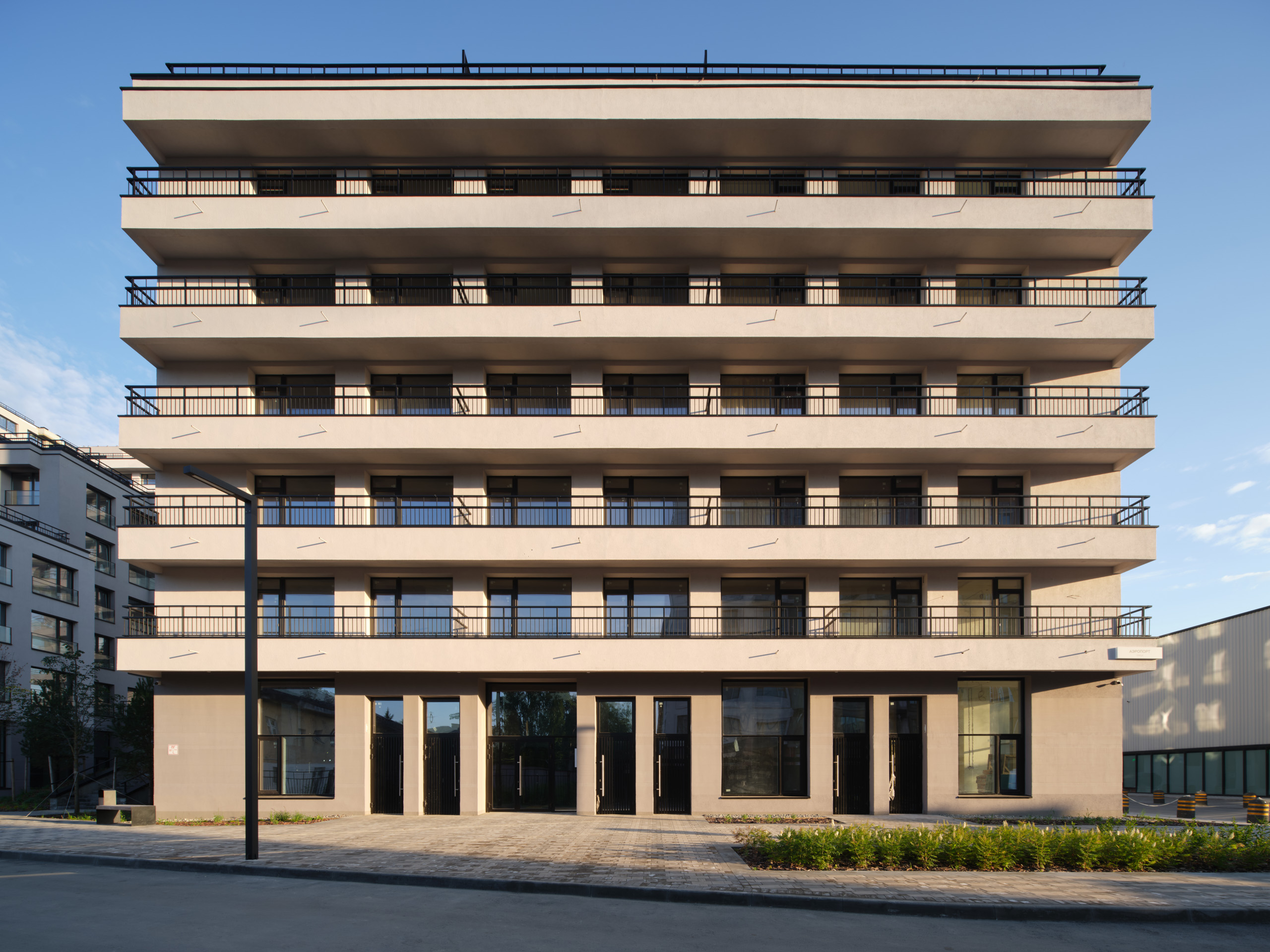 Aviator: a quarter on the site of the city airport by Brusnika - Architizer