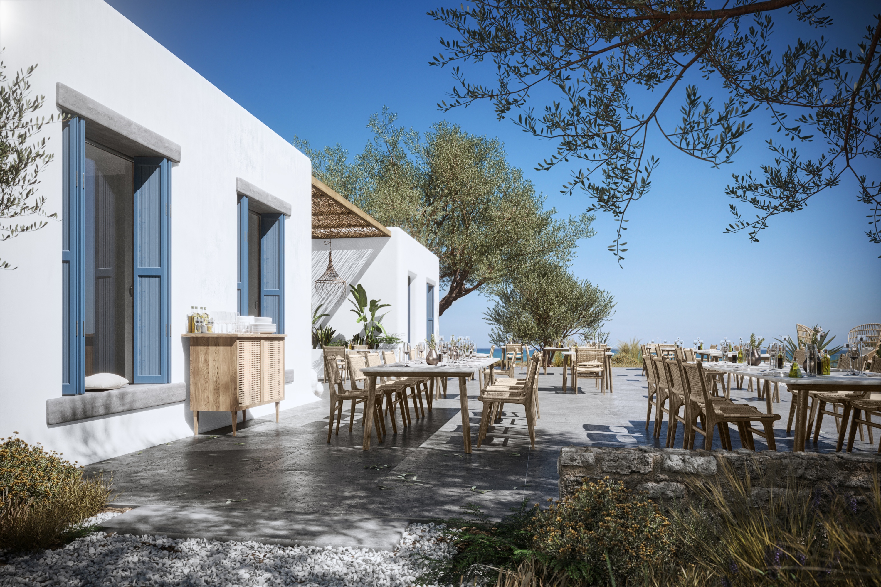 Internal Study: Greece Restaurant by smpl creative GmbH - Architizer