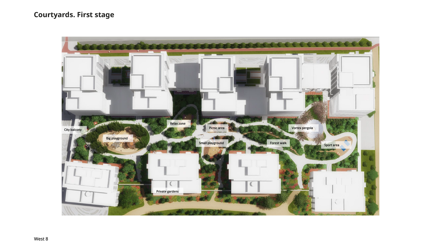 Aviator: a quarter on the site of the city airport by Brusnika - Architizer