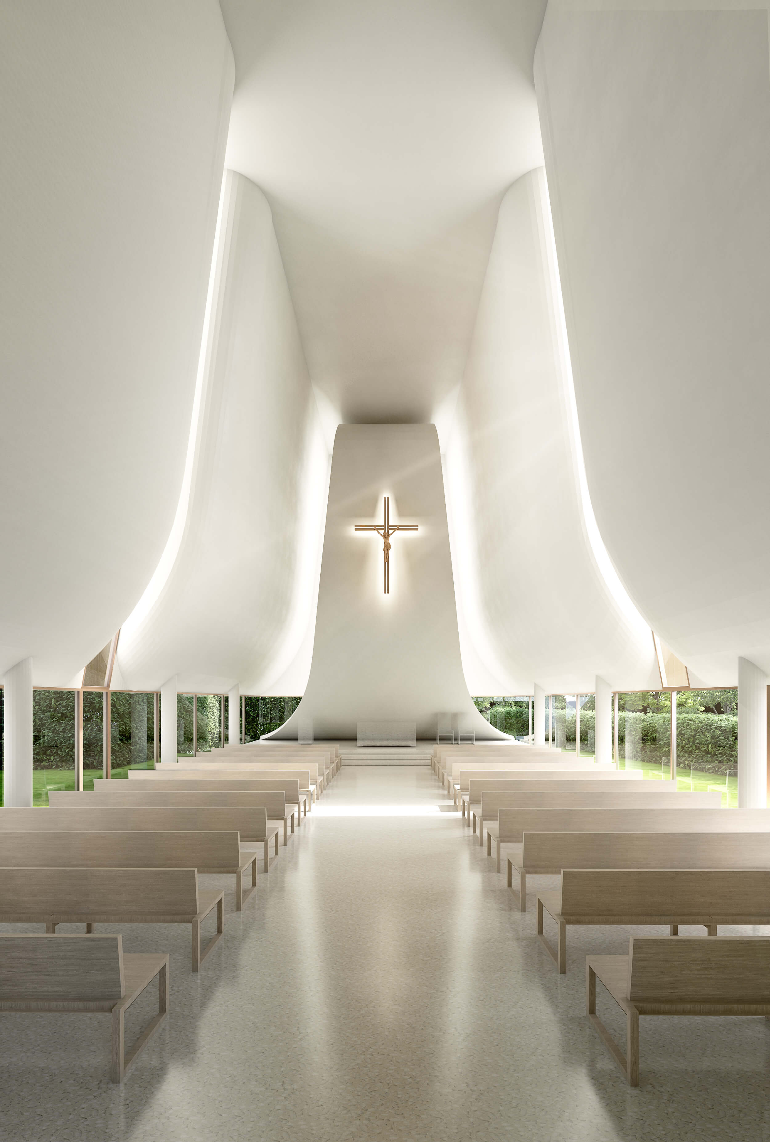 Ethereal Reflections Church by Openbox Architects and Openbox Group ...