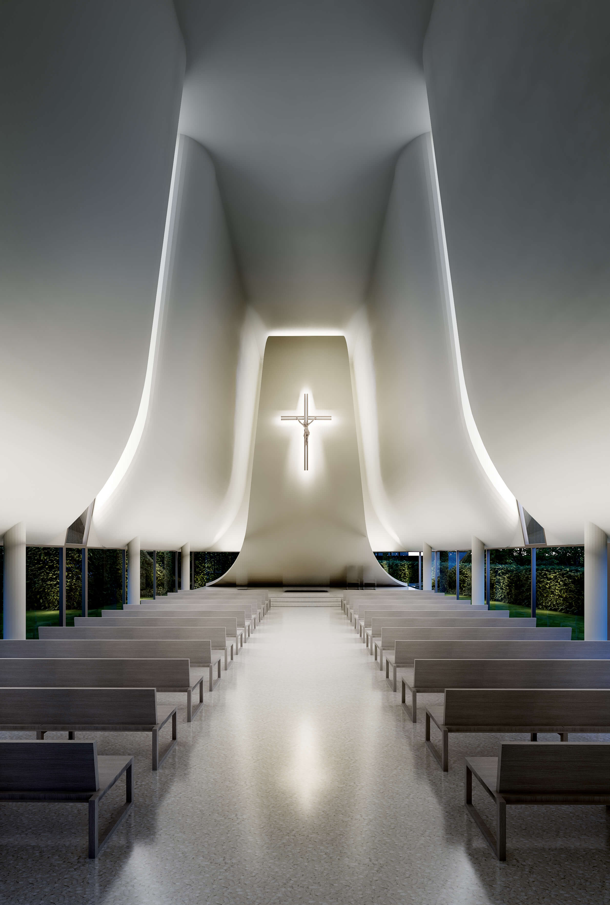 Ethereal Reflections Church by Openbox Architects and Openbox Group ...