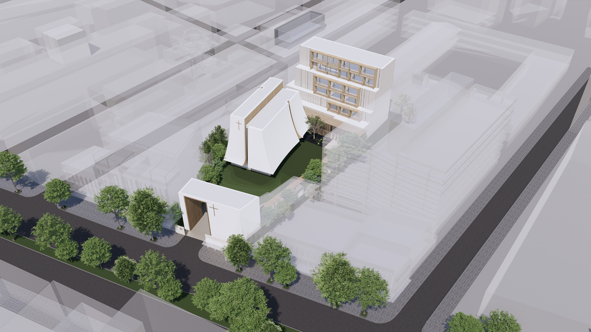 Ethereal Reflections Church by Openbox Architects and Openbox Group ...