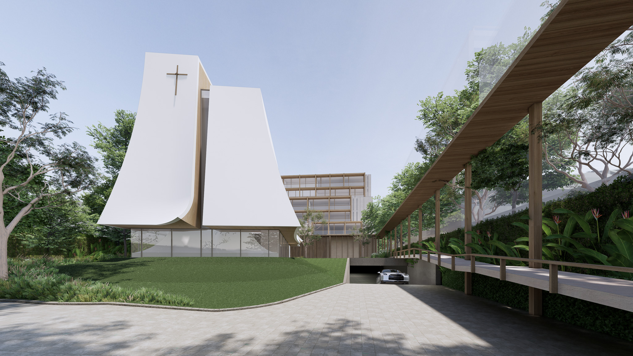 Ethereal Reflections Church by Openbox Architects and Openbox Group ...