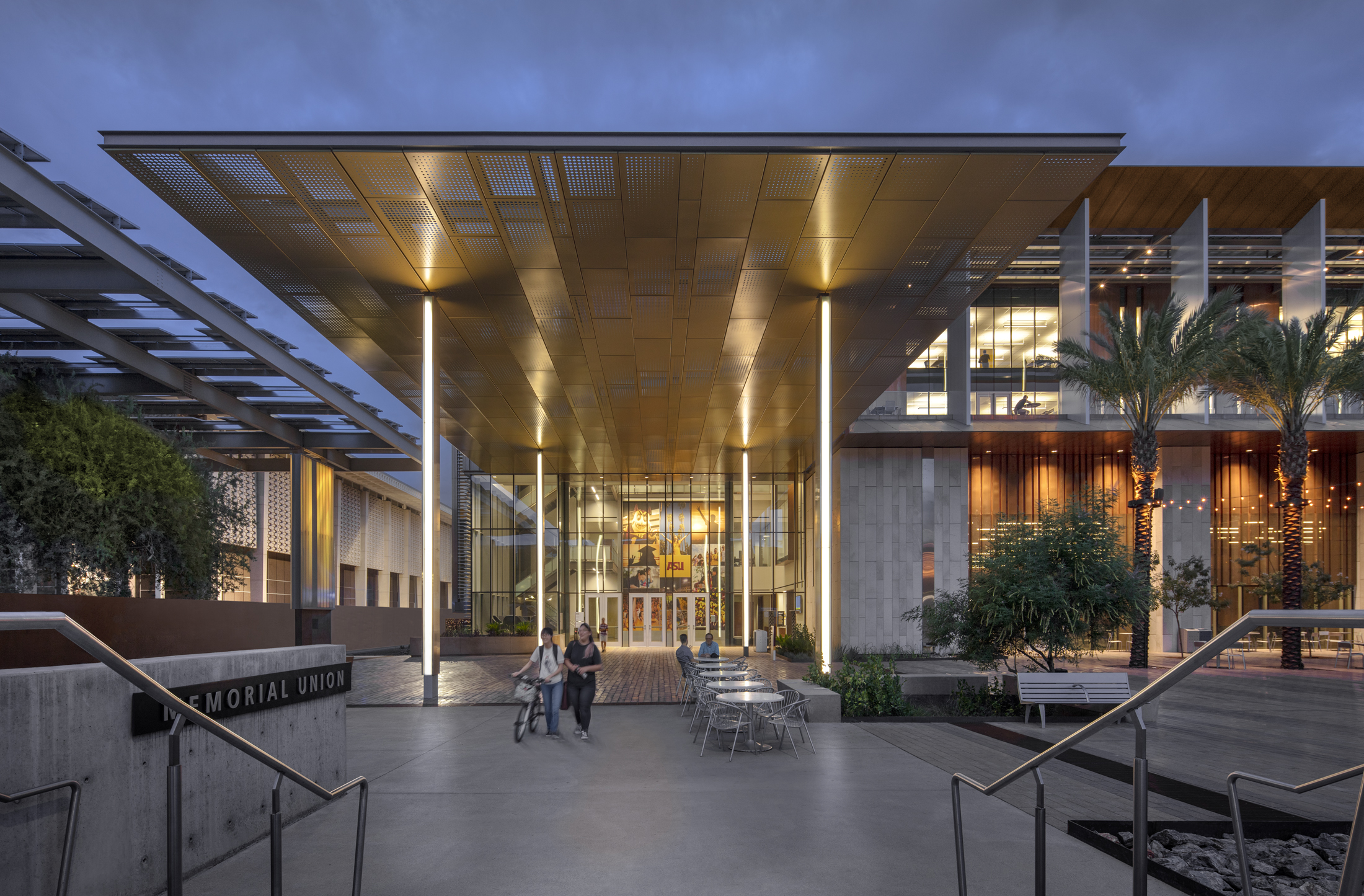 ASU Student Pavilion by Weddle Gilmore Architects - Architizer