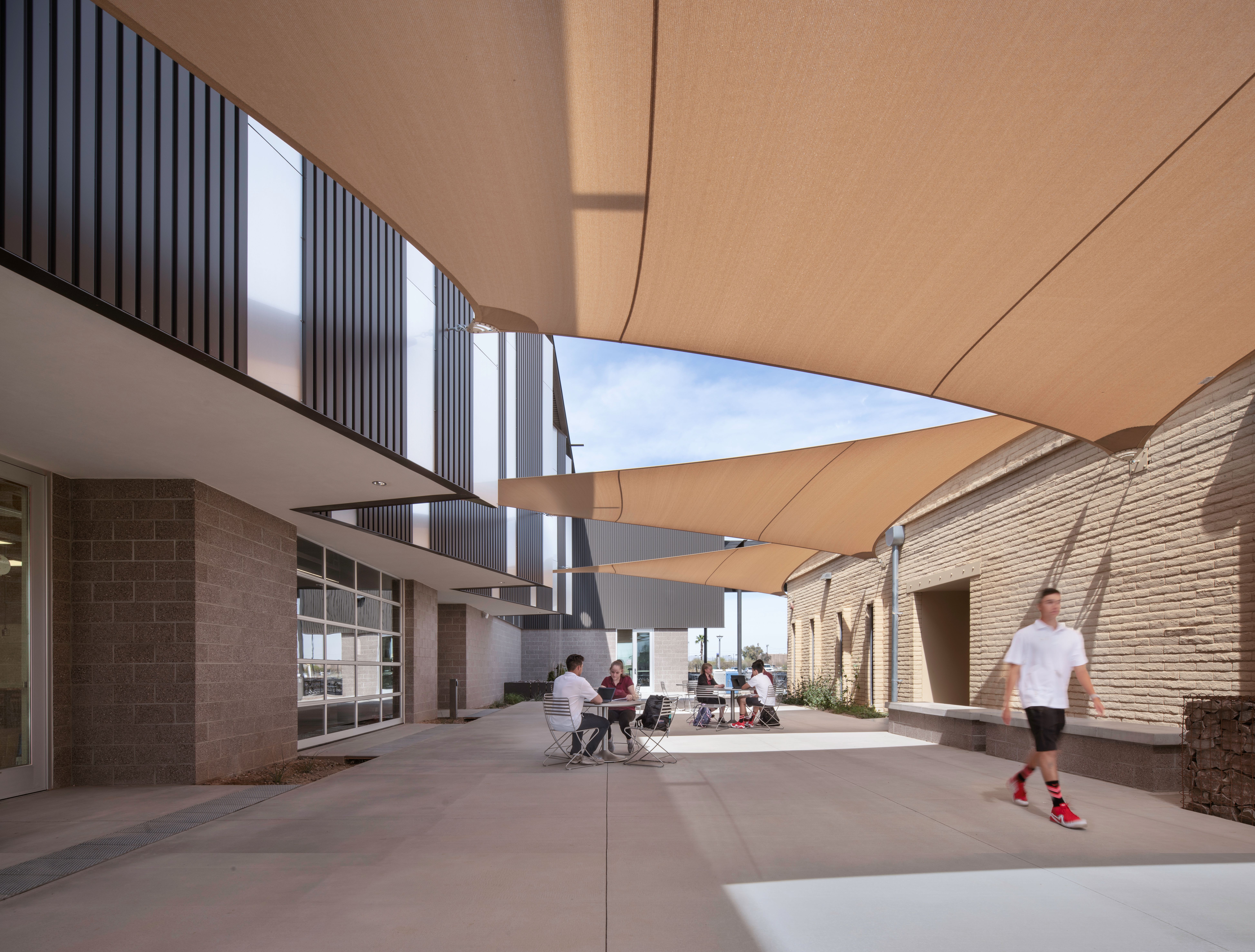 ASU Poly Preparatory Academy High School by Weddle Gilmore Architects ...