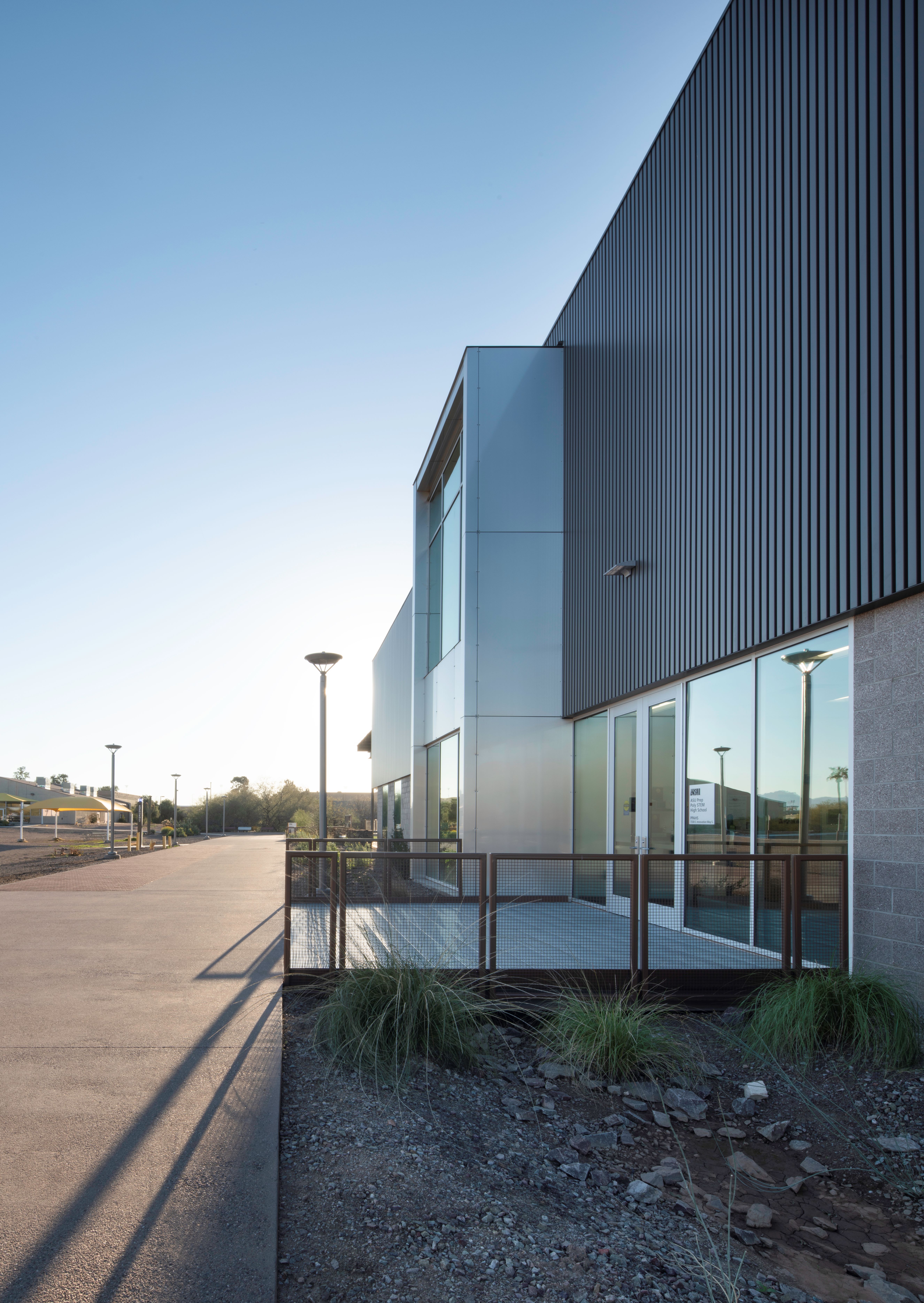 ASU Poly Preparatory Academy High School by Weddle Gilmore Architects ...