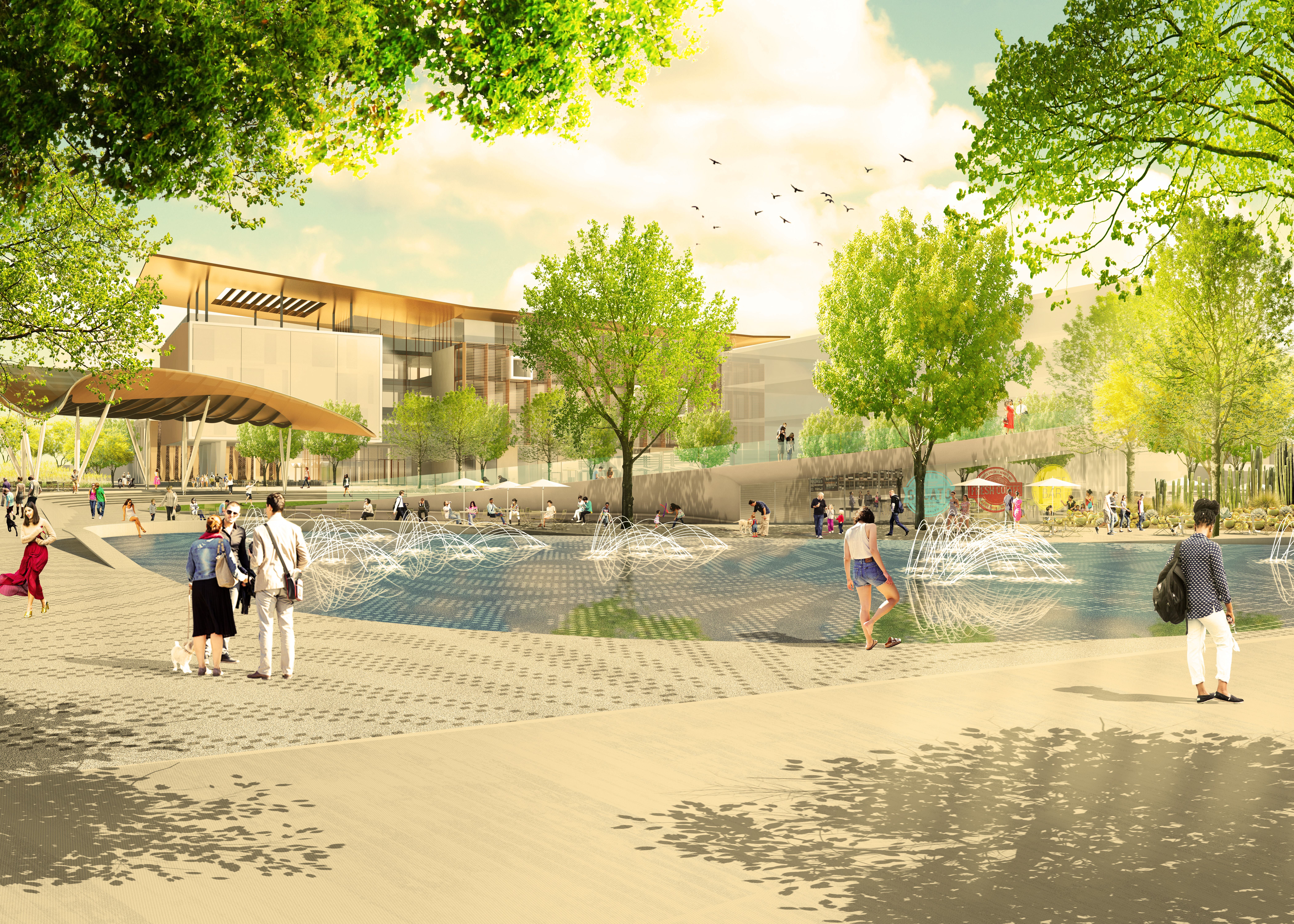 Mesa City Center Master Plan by Weddle Gilmore Architects - Architizer