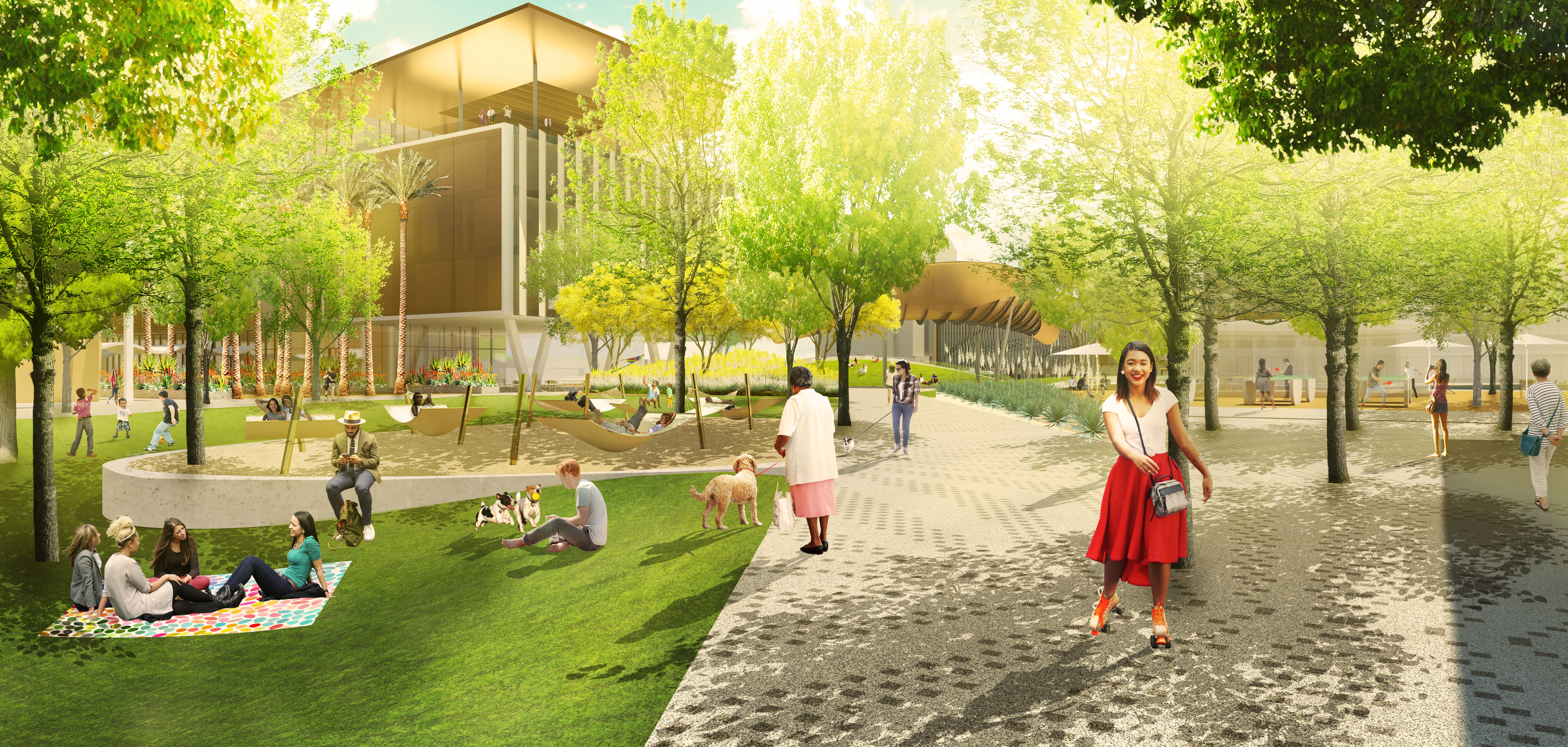 Mesa City Center Master Plan by Weddle Gilmore Architects - Architizer