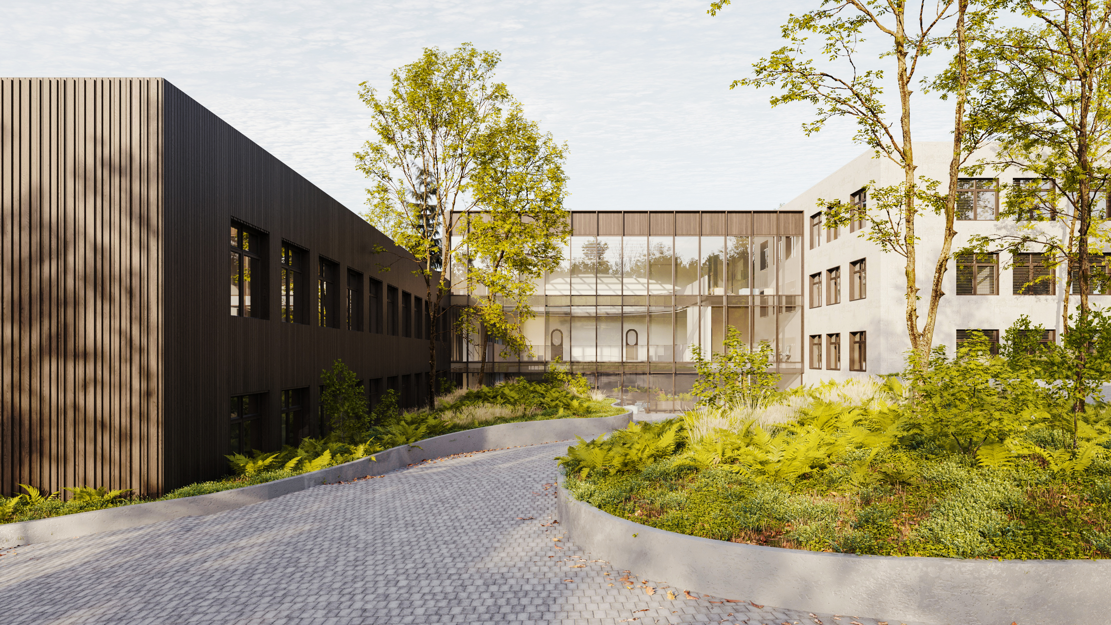 School in Vilnius, Architectural competition by UAB APLAN - Architizer