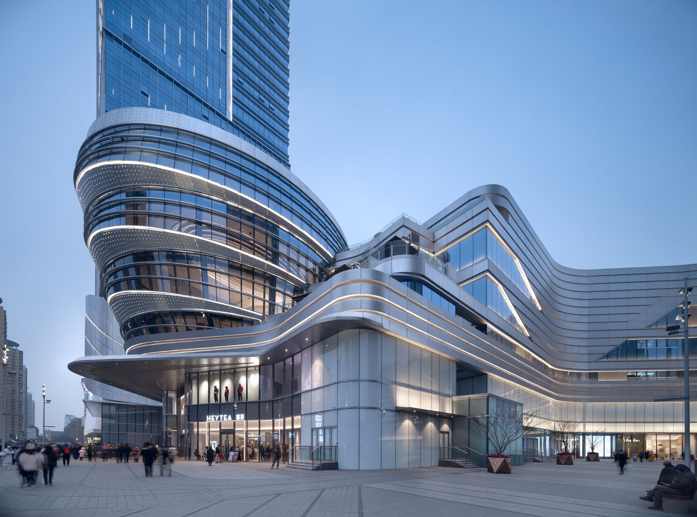 Chongqing Longfor Shapingba Station Golden Sand Paradise Walk by NIKKEN ...