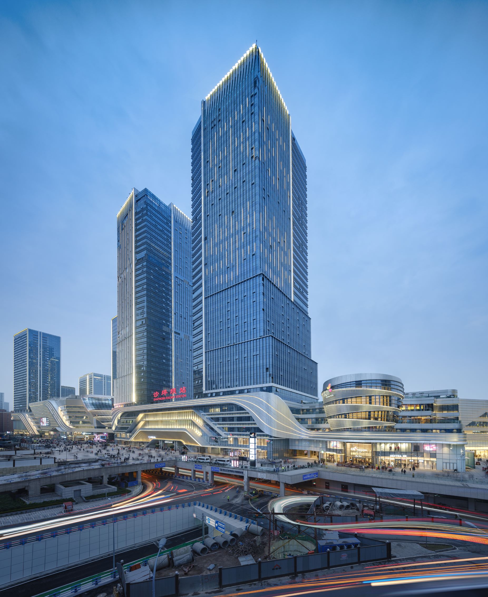 Chongqing Longfor Shapingba Station Golden Sand Paradise Walk by NIKKEN ...