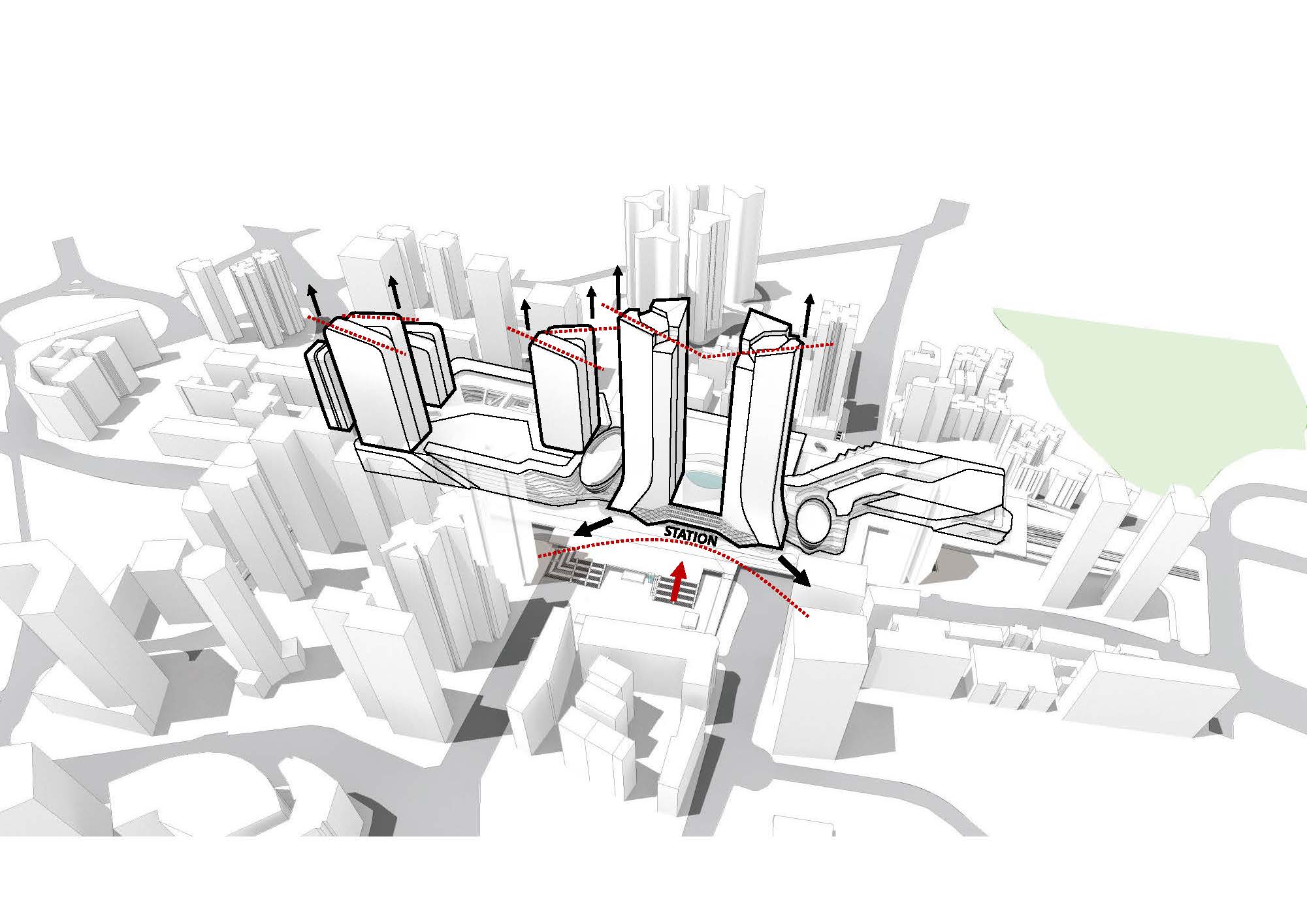 Chongqing Longfor Shapingba Station Golden Sand Paradise Walk by NIKKEN ...