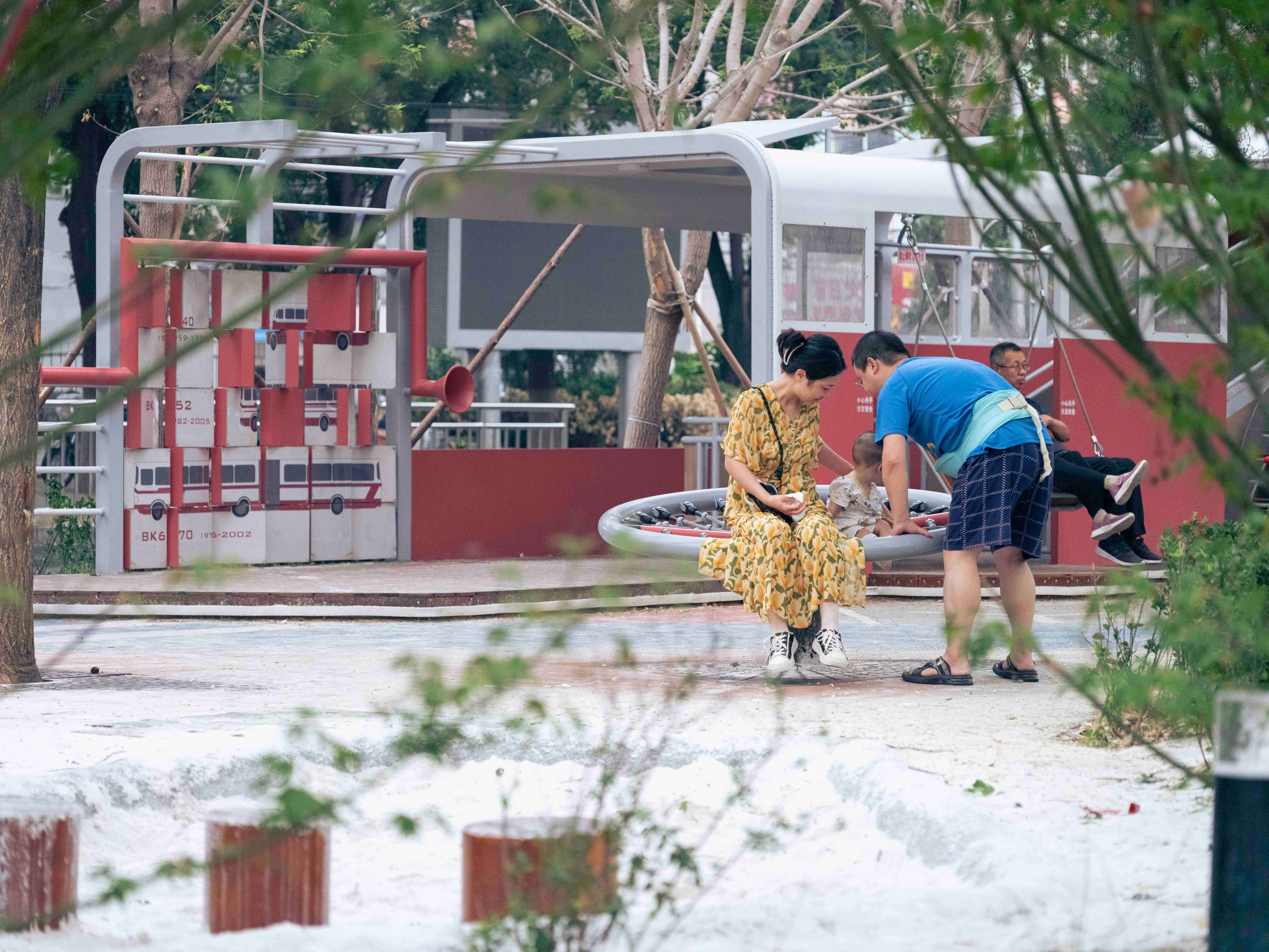 Old Beijing Bus: The Public Children's Space with a Bus Theme on the ...