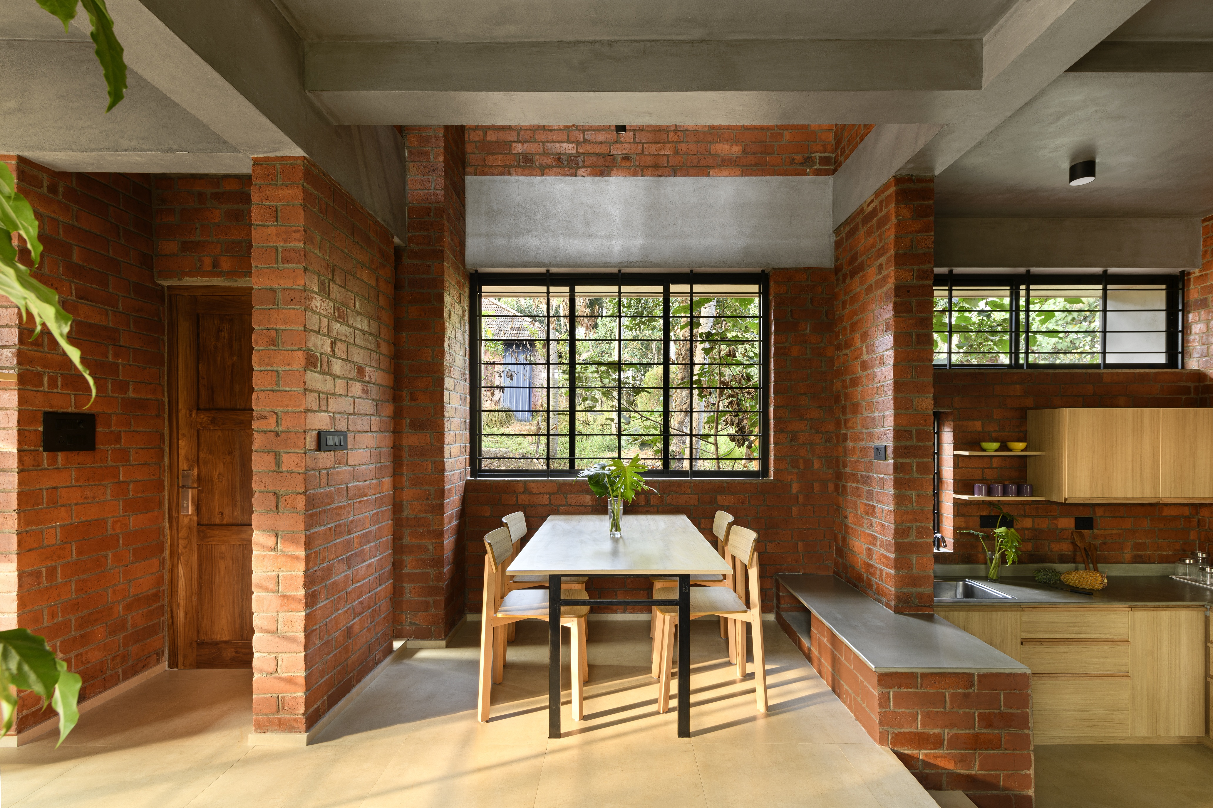Narrow Brick House by Srijit Srinivas Architects - Architizer