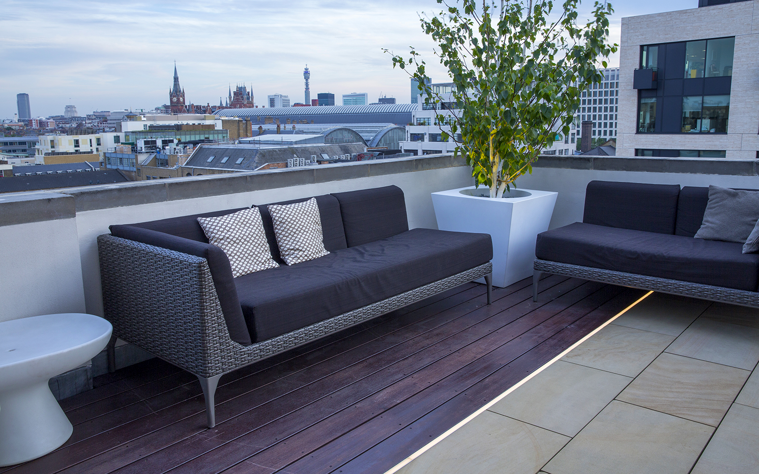King’s Cross Roof Garden: An Art Deco terrace above Regent’s canal by ...