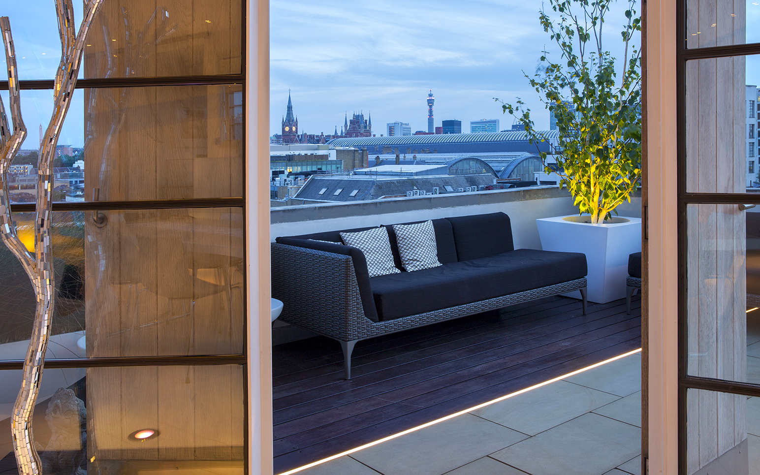 King’s Cross Roof Garden: An Art Deco terrace above Regent’s canal by ...
