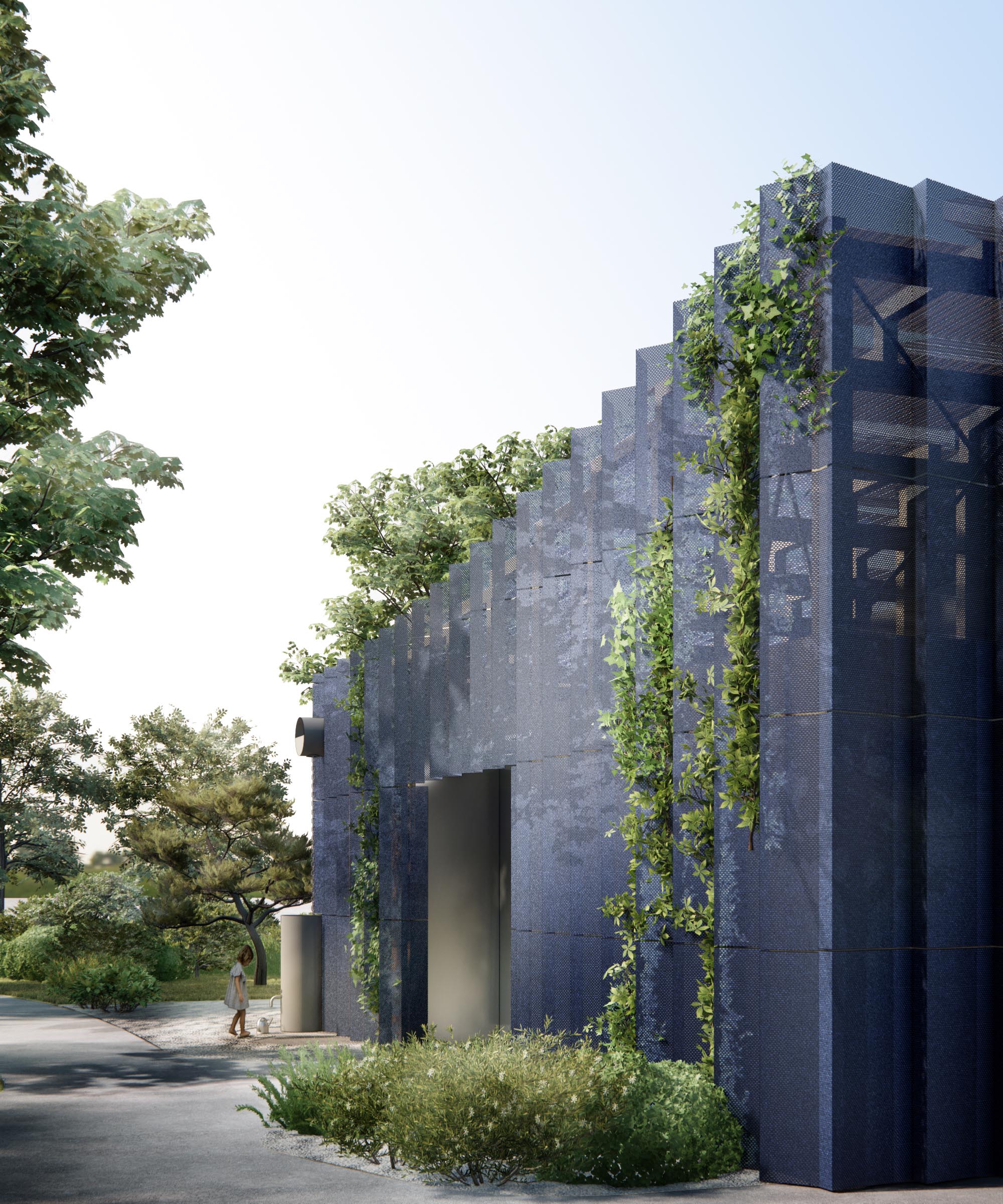 The Blue Fan Respite by StudioTiltedCircle - Architizer