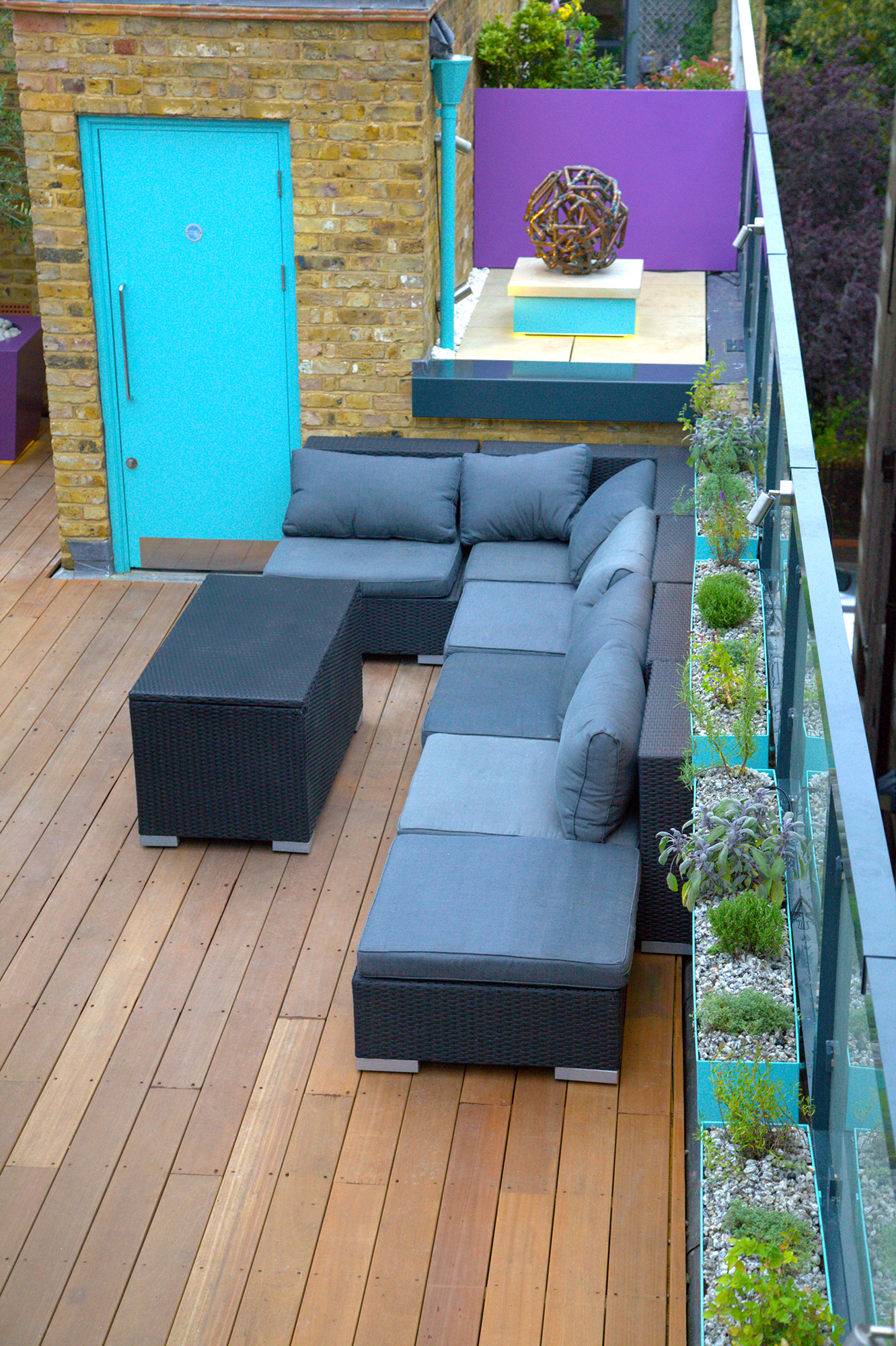 Wapping Roof Garden Design: Rooftop Originality in East London by ...
