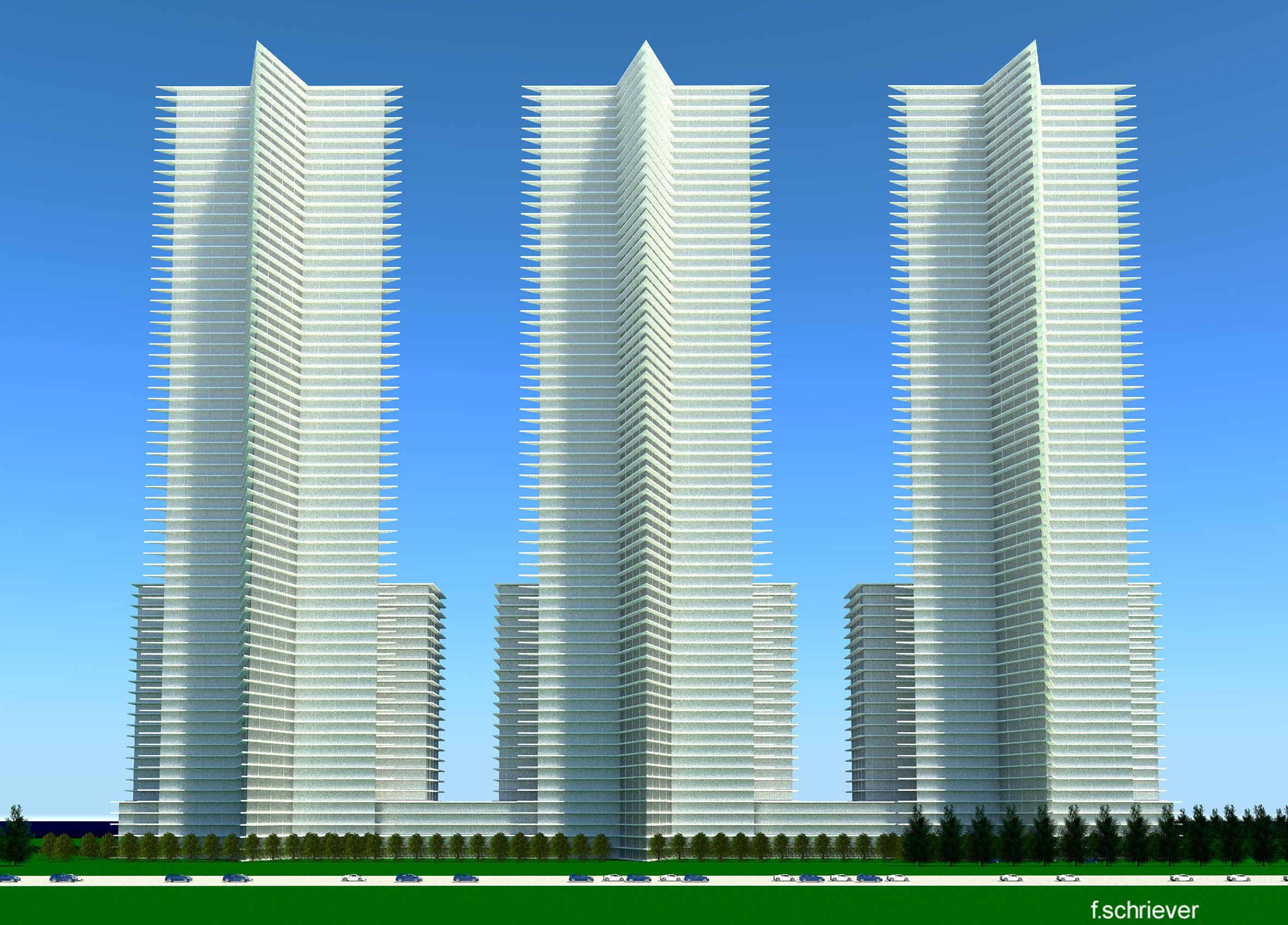 Star Towers Mixed Use by Urban Form - Architizer