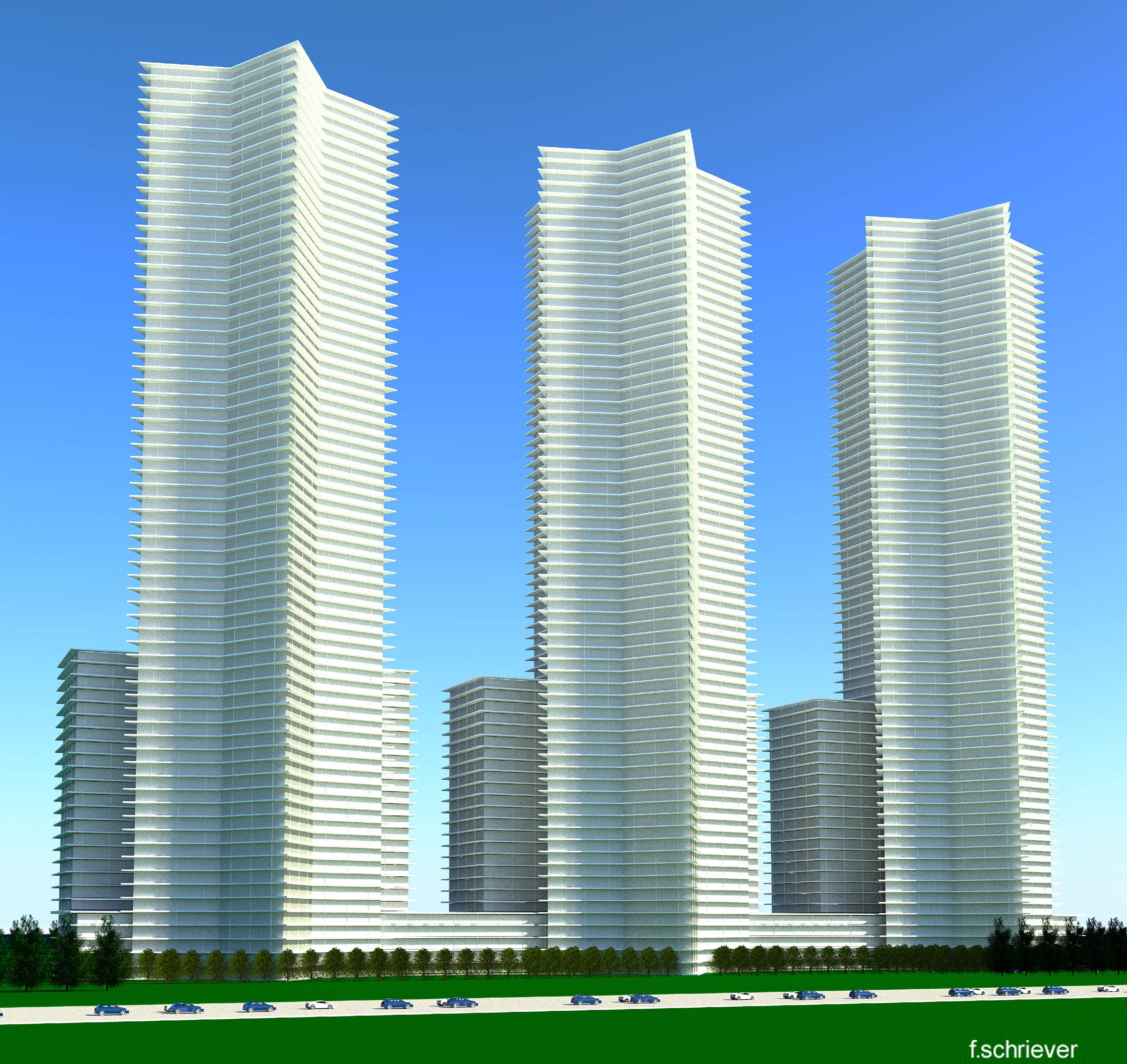 Star Towers Mixed Use Two by Urban Form - Architizer