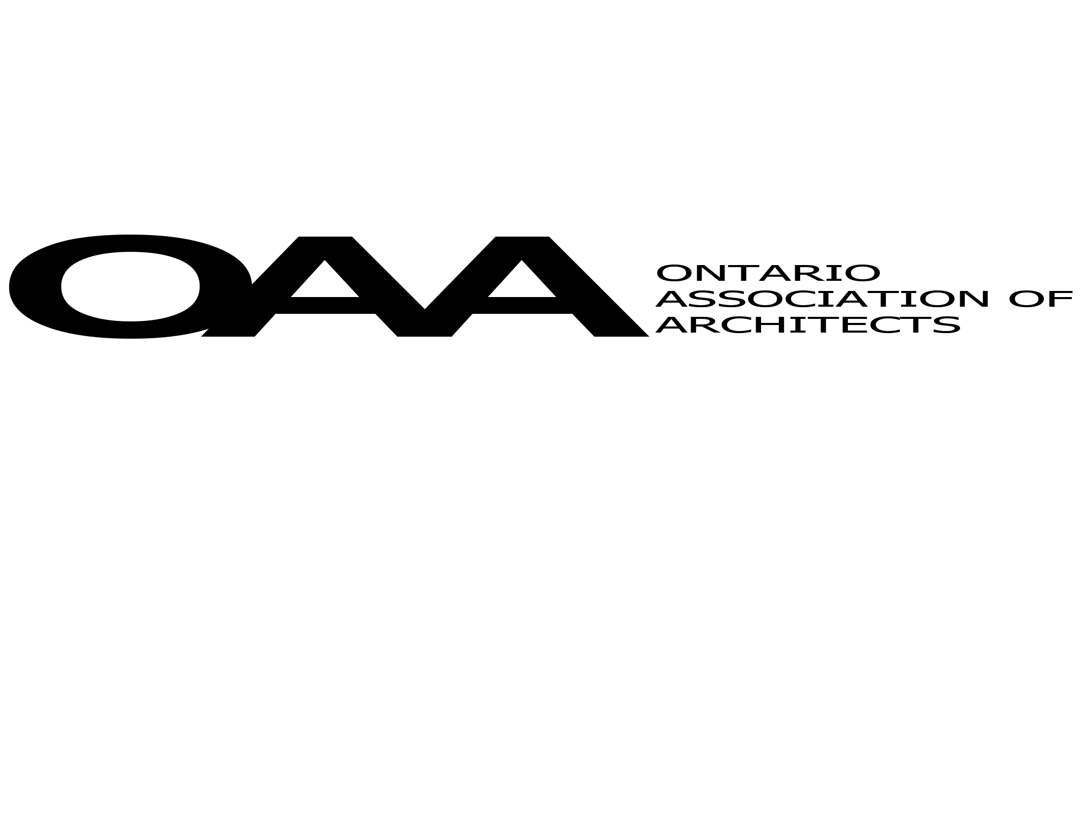 OAA Proposed New Logo by Urban Form - Architizer