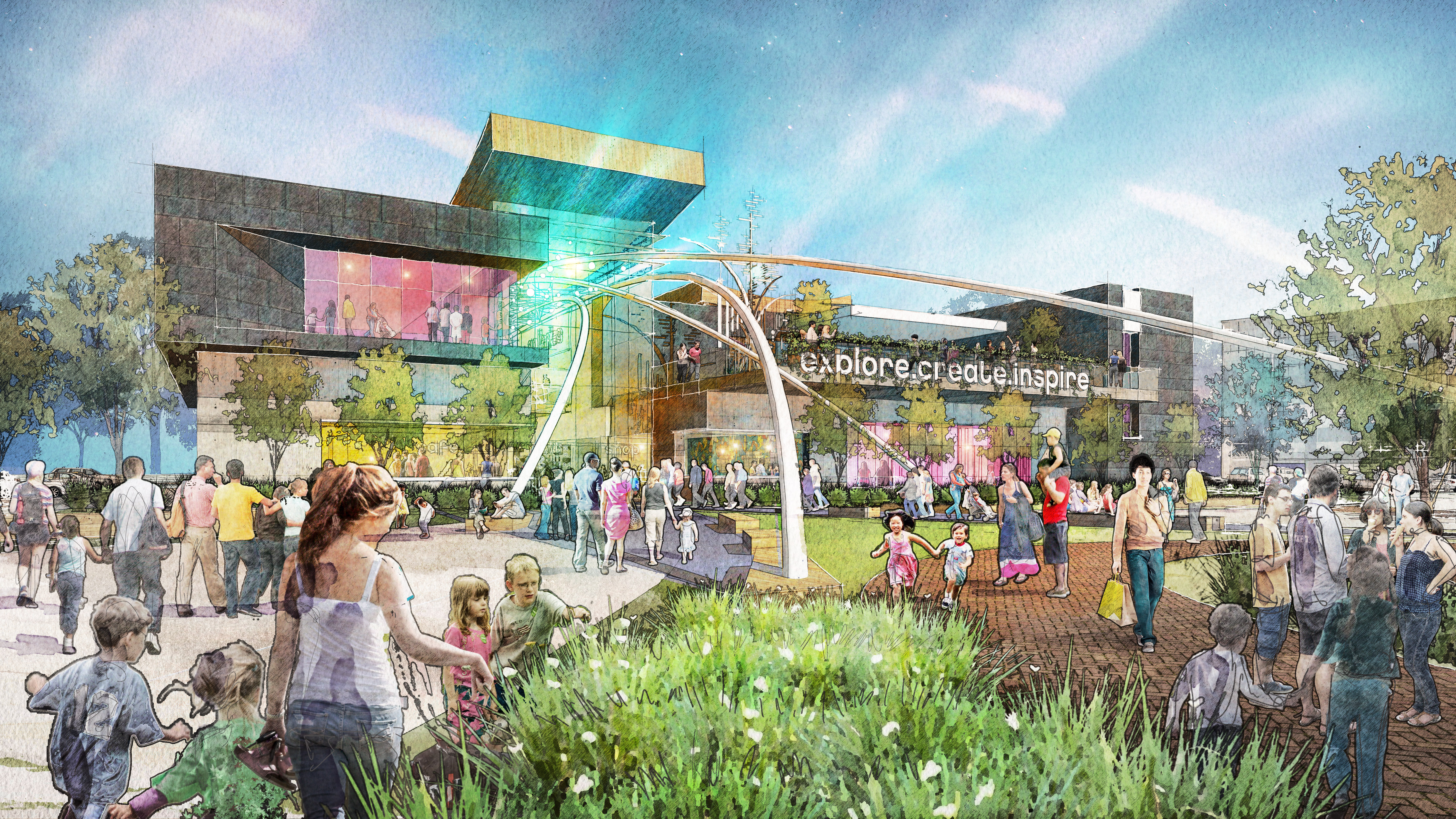 NovaSci - Northern Virginia Science Center by Roto - Architizer