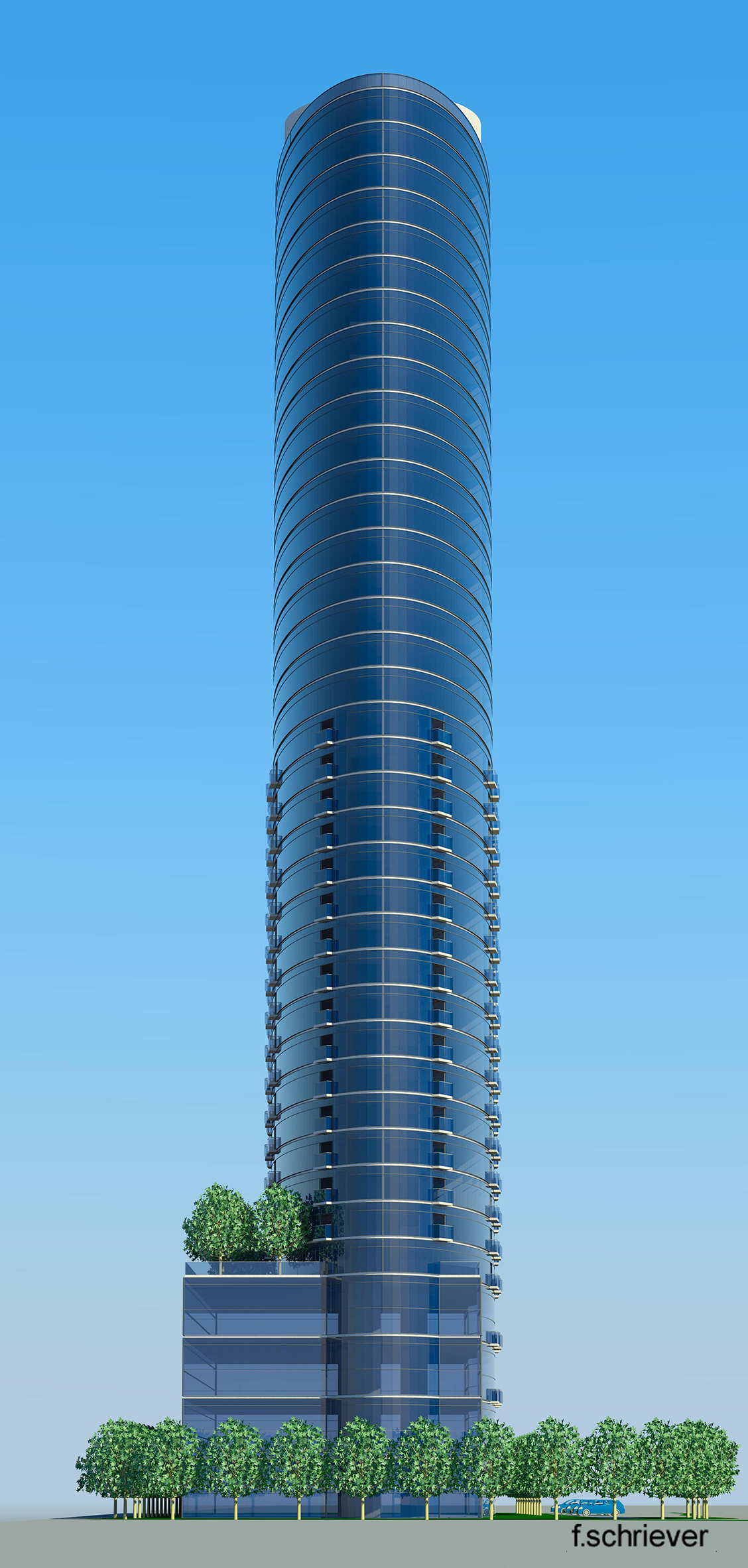 Abu Dhabi Tower Residential Mixed Use by Urban Form - Architizer