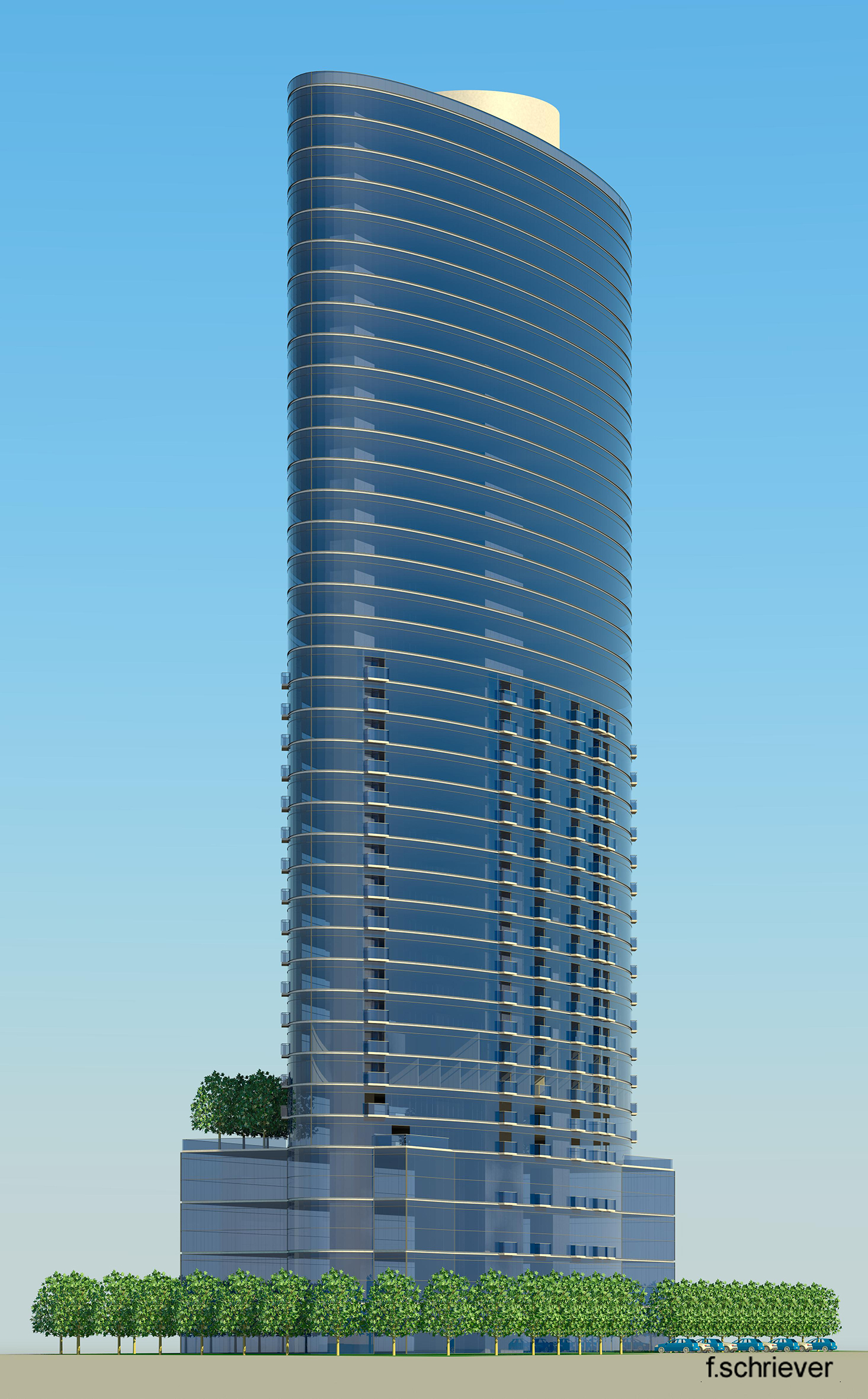 Abu Dhabi Tower Residential Mixed Use by Urban Form - Architizer