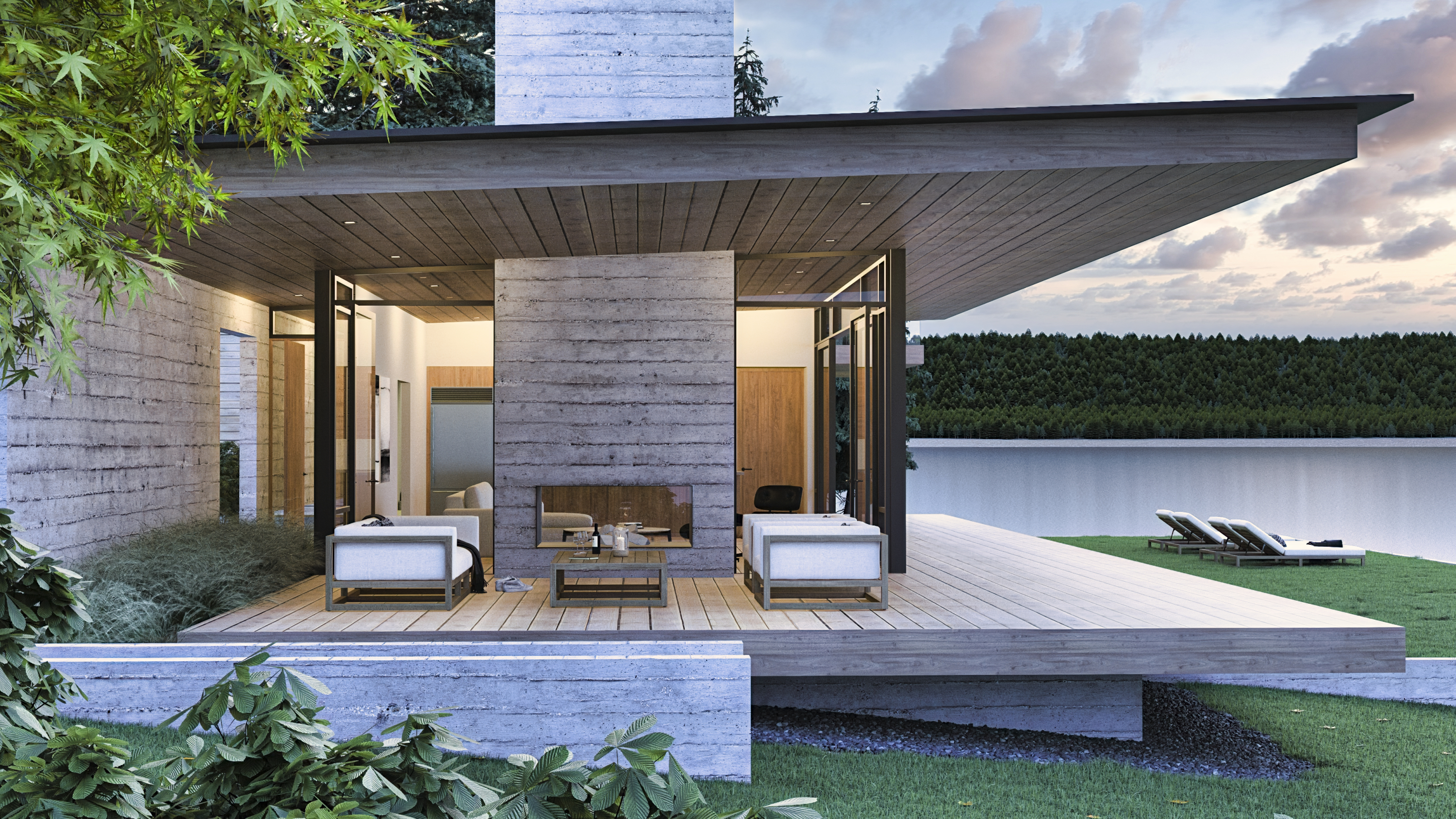 Lake Roesiger Cabin by Christensen Architects - Architizer