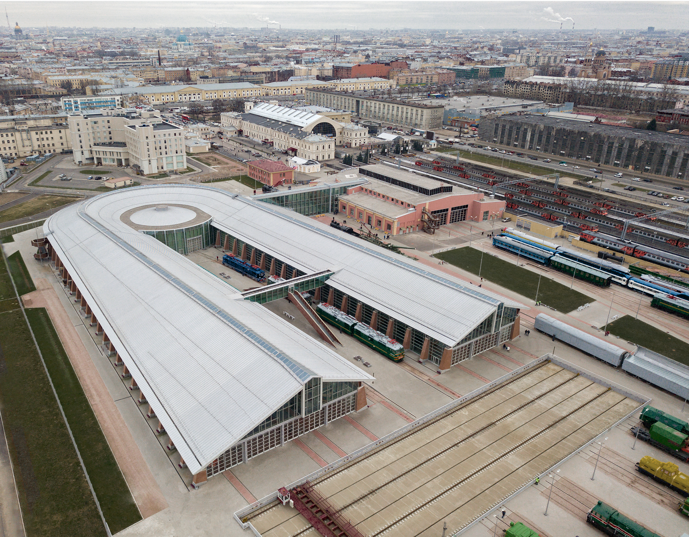 THE CENTRAL MUSEUM OF RUSSIAN RAILWAYS by Studio 44 Architects - Architizer