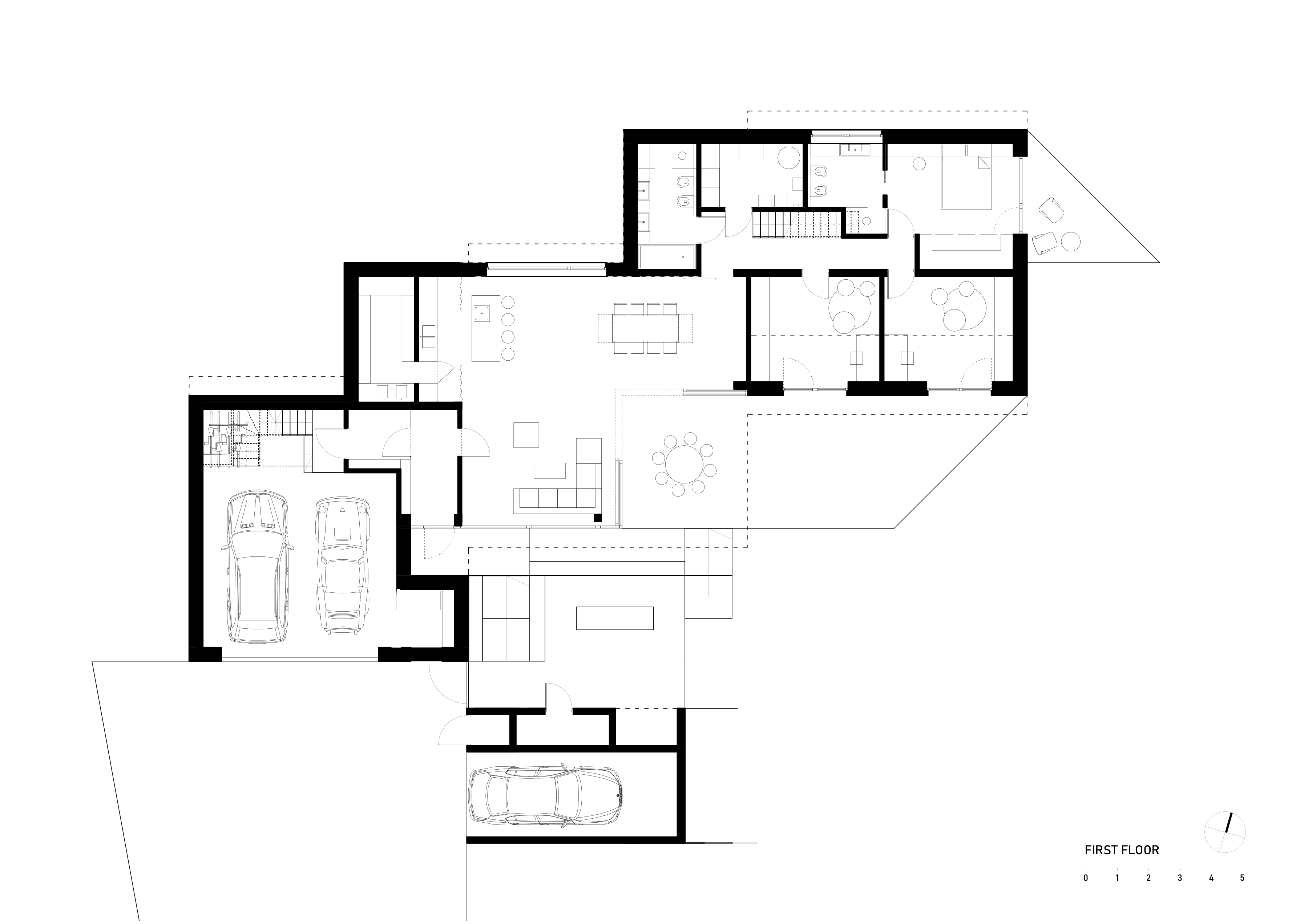 Triple House by Superhelix Pracownia Projektowa - Bartłomiej Drabik ...