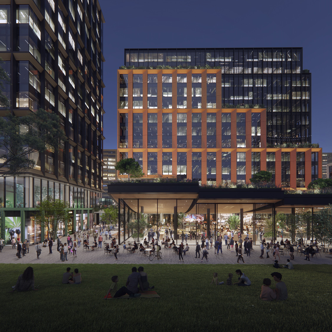 Idea 4064478: Entrecampos by Kohn Pedersen Fox Associates in Lisbon ...