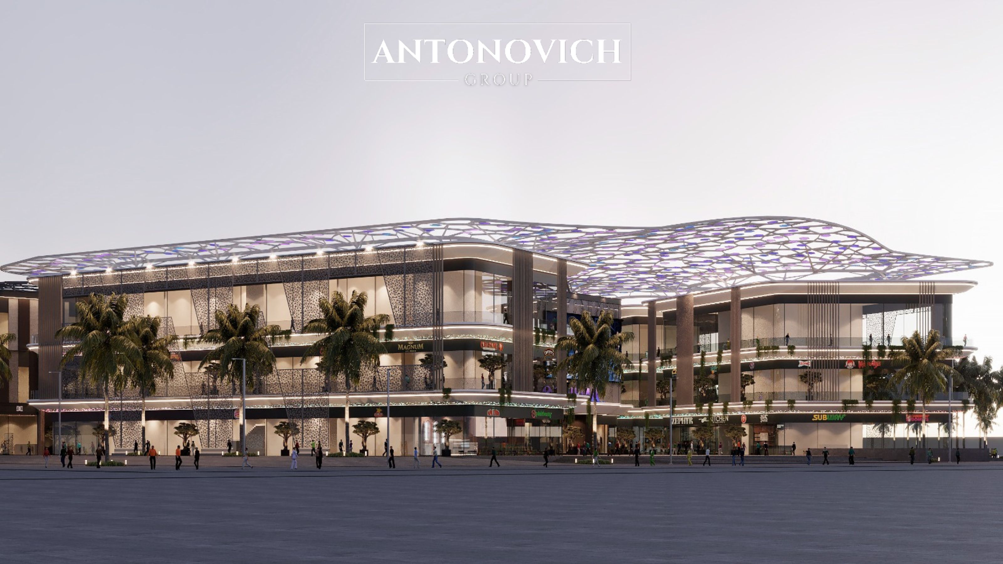 Creating Iconic Shopping Mall Architecture by LUXURY ANTONOVICH DESIGN ...