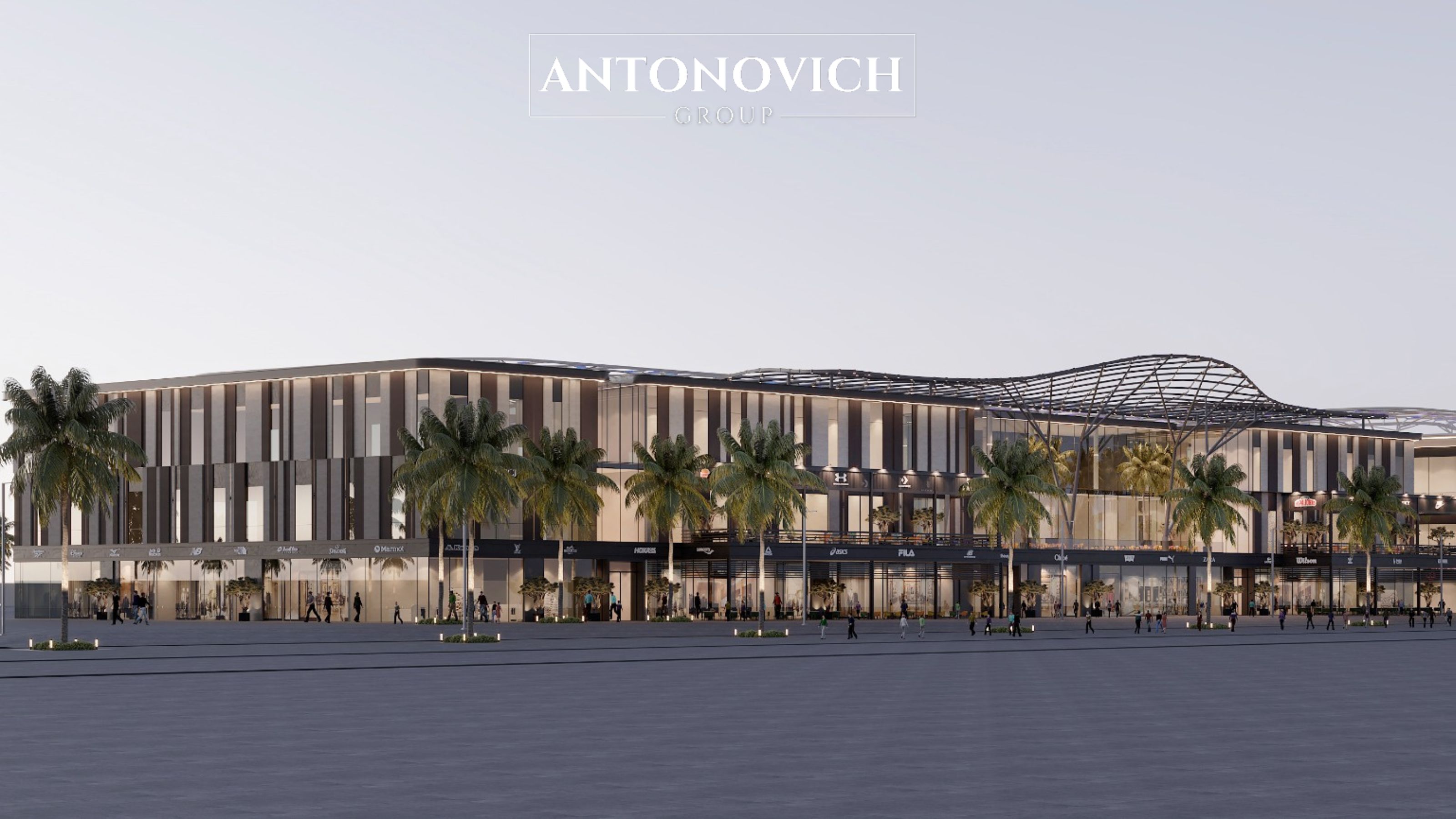 Creating Iconic Shopping Mall Architecture by LUXURY ANTONOVICH DESIGN ...