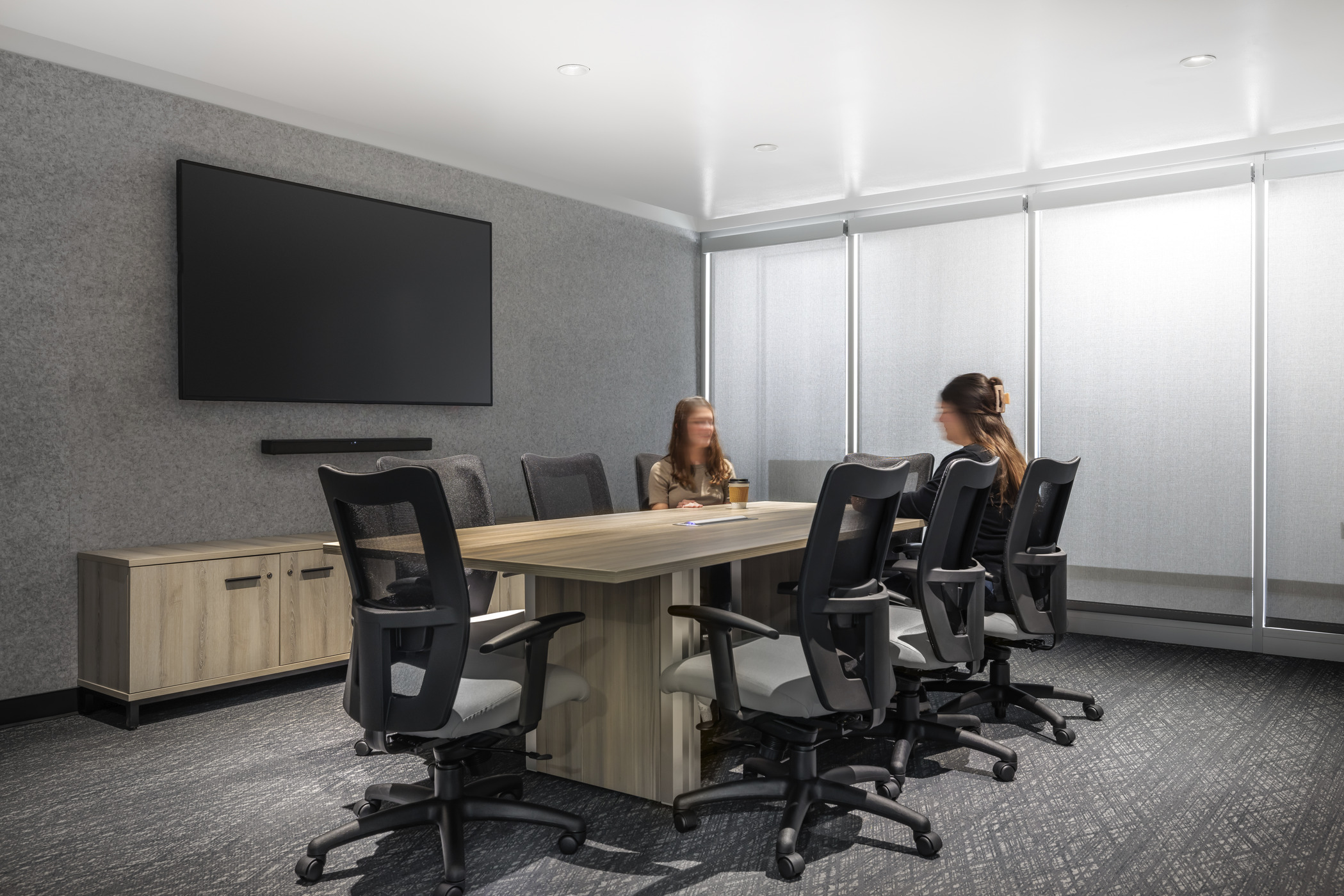 Lone Star College Campus Learning Commons Building Classroom + Lobby ...