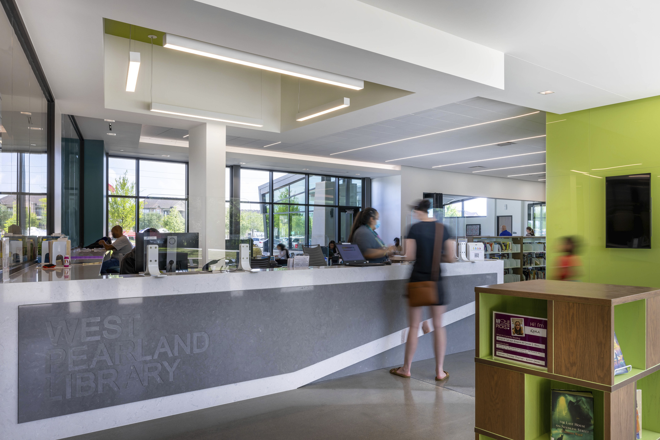 West Pearland Library by PGAL - Architizer