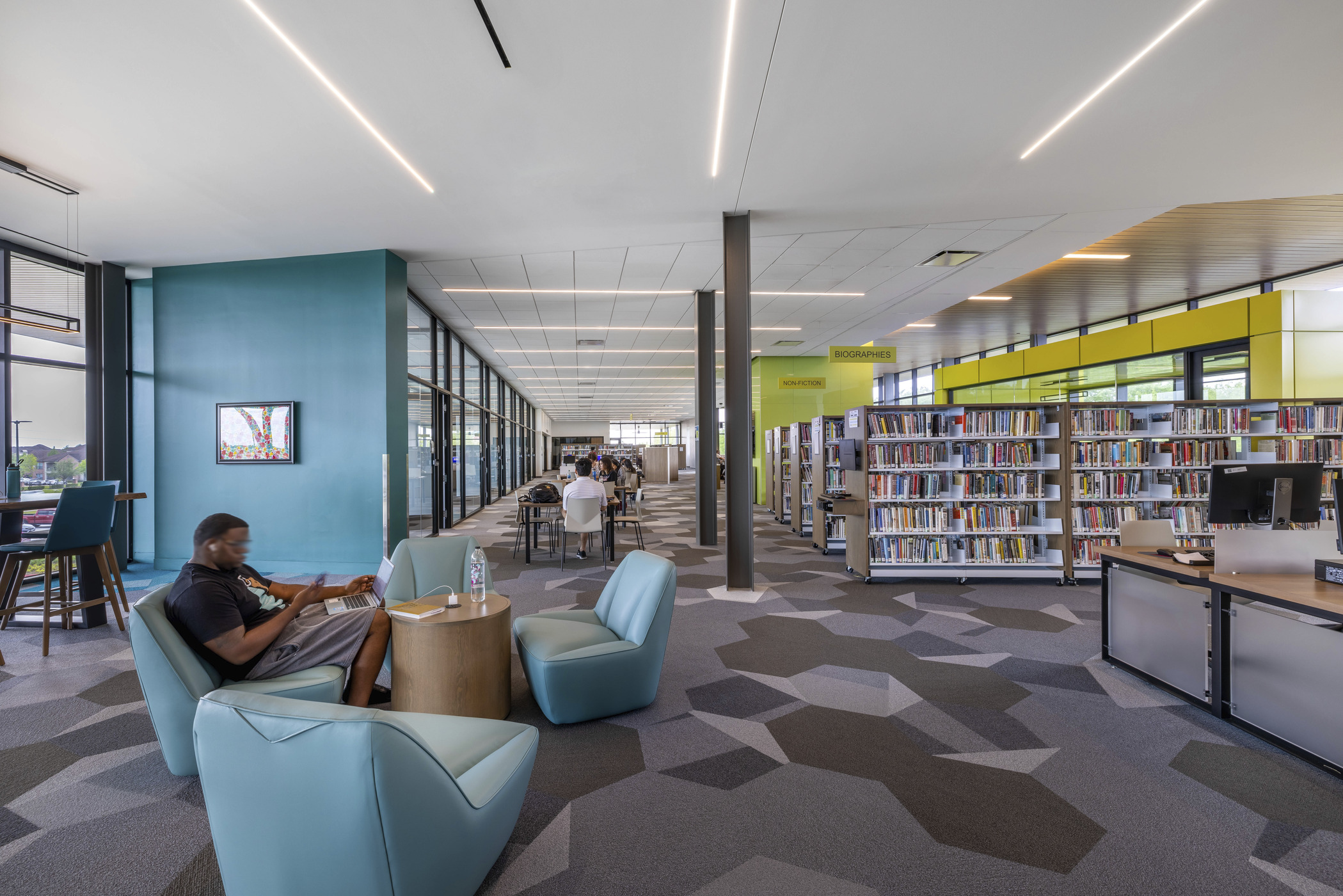 West Pearland Library by PGAL - Architizer