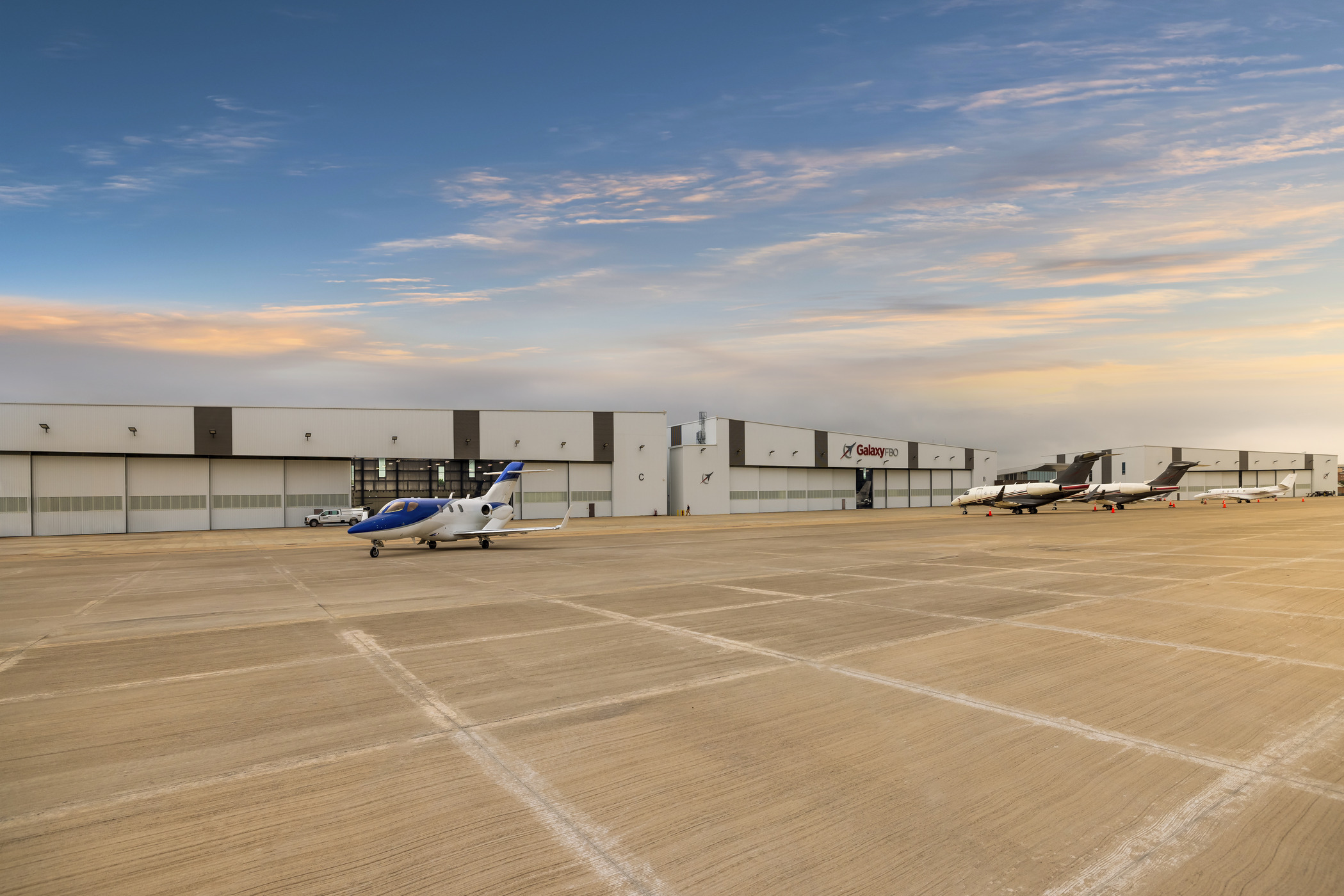 Galaxy FBO + Hangars Development at Addison Airport (ADS) by PGAL ...
