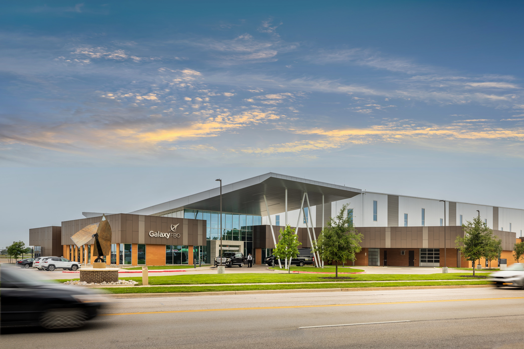 Galaxy FBO + Hangars Development at Addison Airport (ADS) by PGAL ...