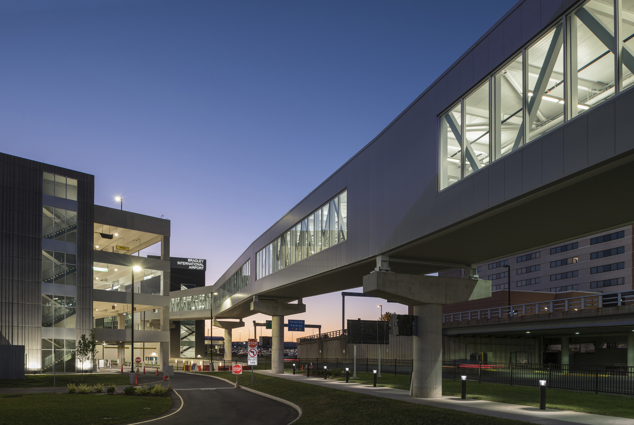 Consolidated Rental Car Facility at Bradley International Airport by ...