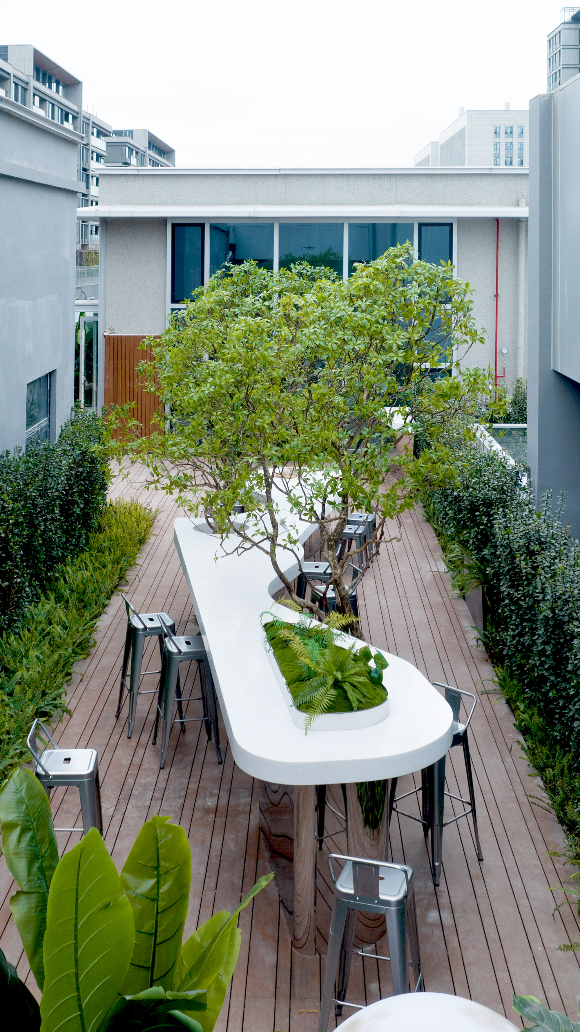 Vanke Sky City Patio by UNFOLD PLANE - Architizer