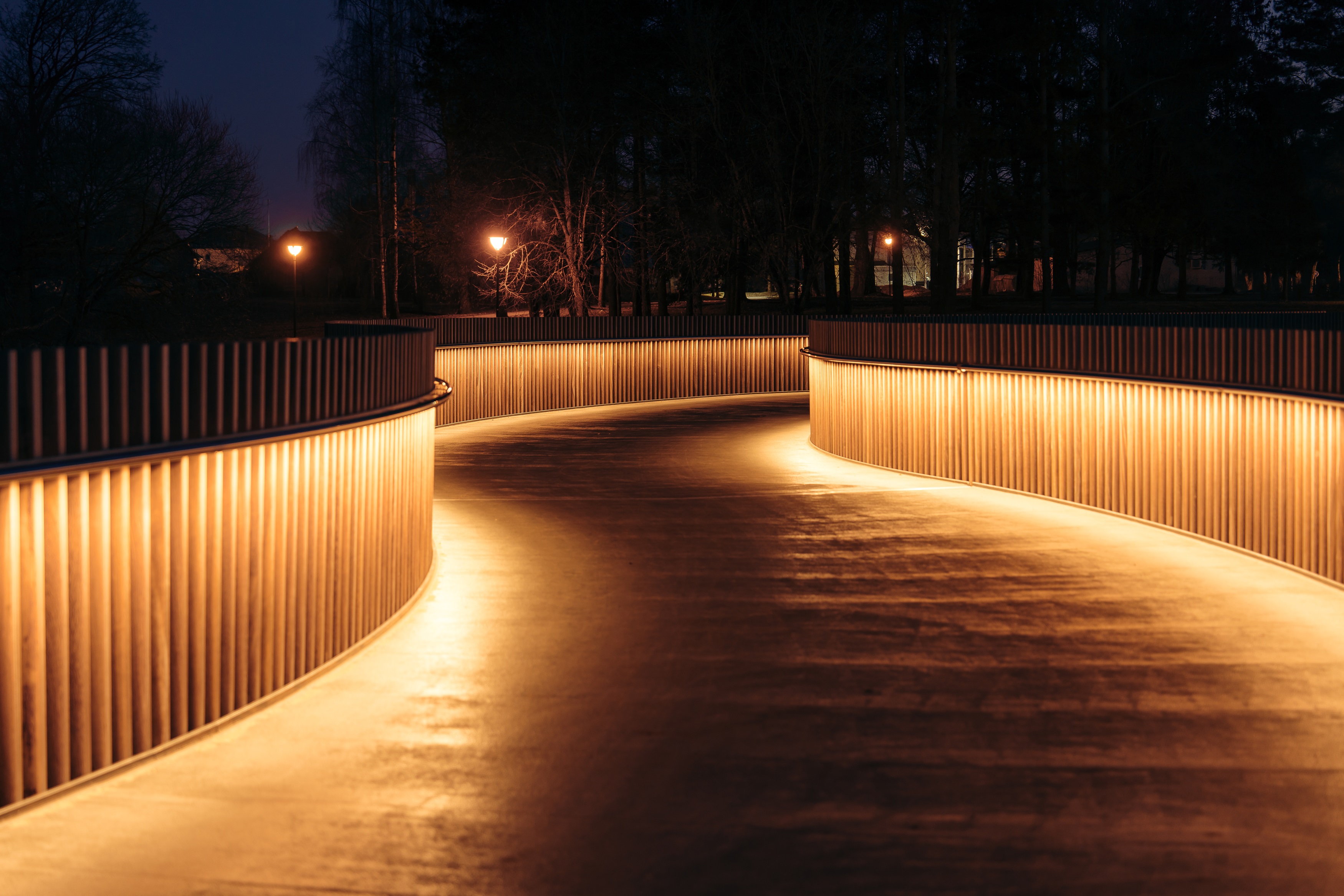 Park and bridge, Biržai by UAB APLAN - Architizer