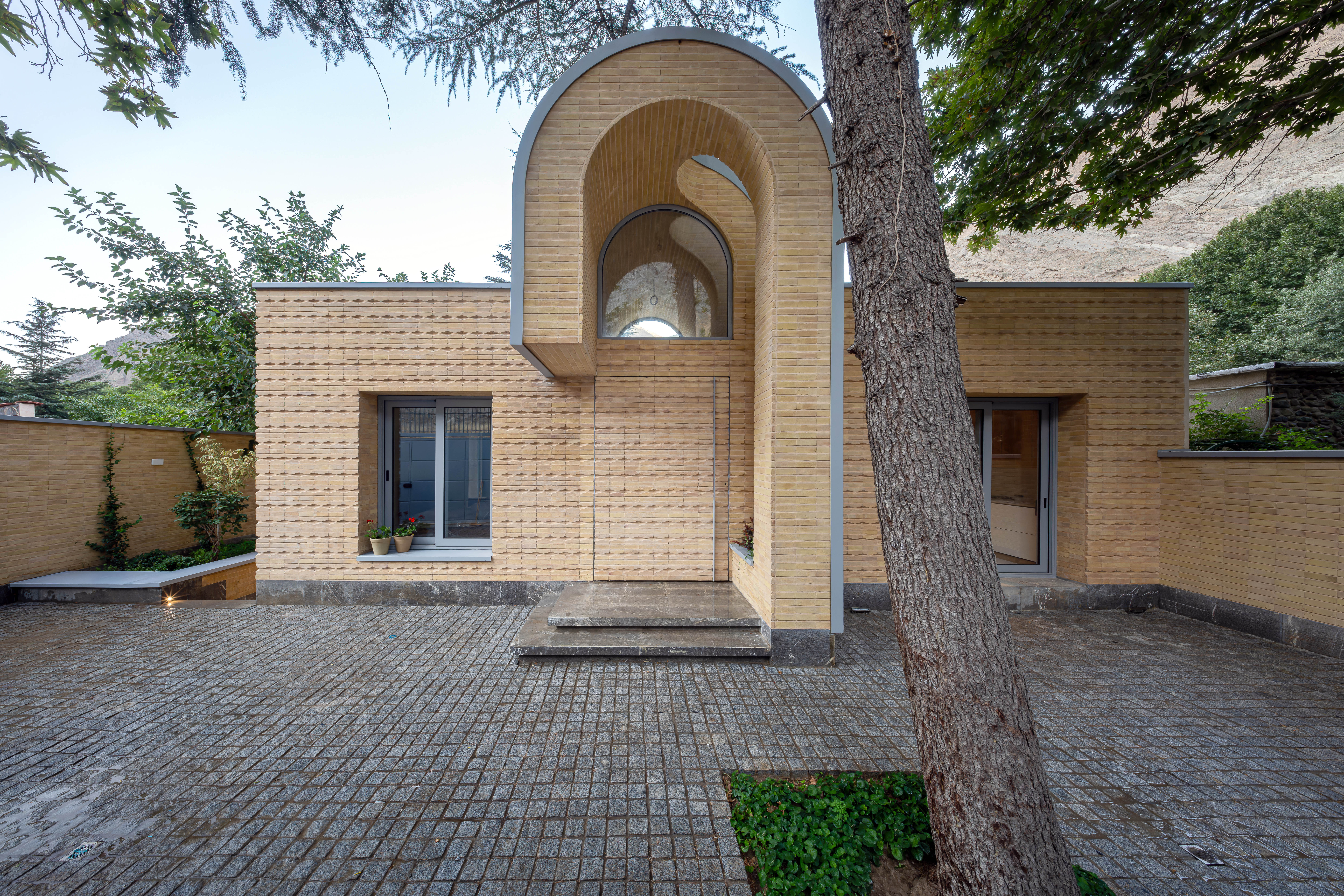 A House Looking to a Cedrus Tree by Cedrus Studio - Architizer